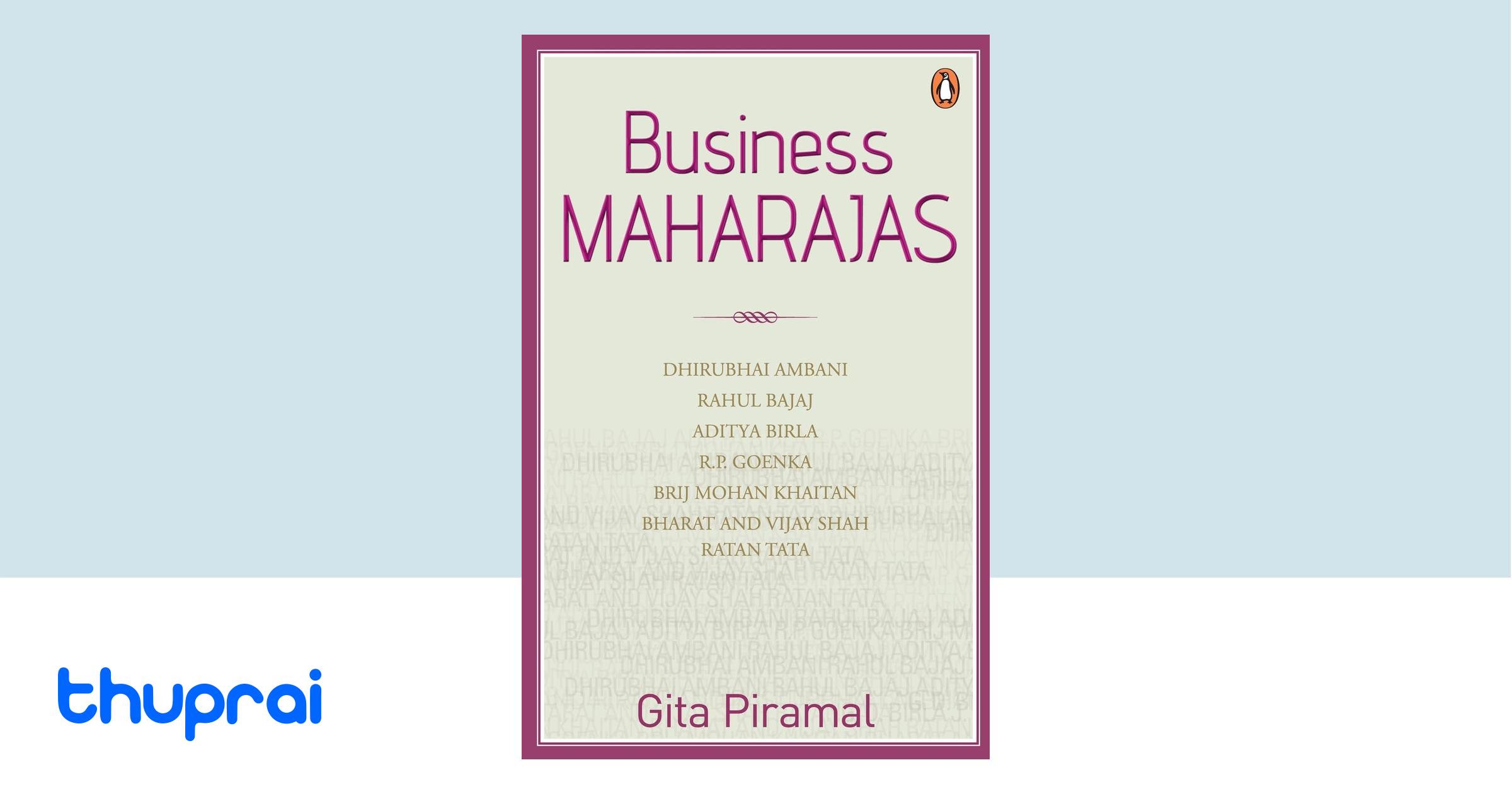 Buy Business Maharajas in Nepal | Thuprai