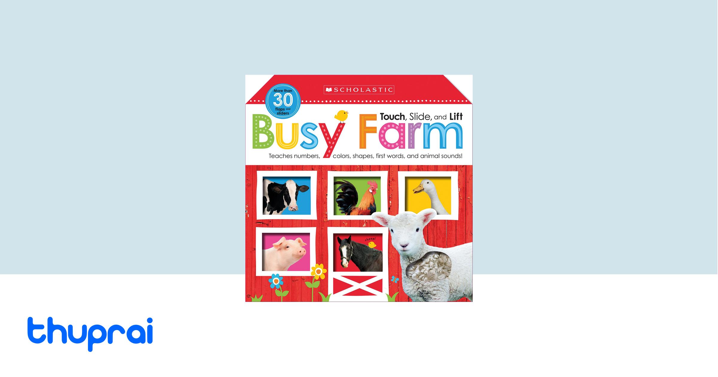 Buy Busy Farm: Scholastic Early Learners (Touch, Slide, and Lift) in ...