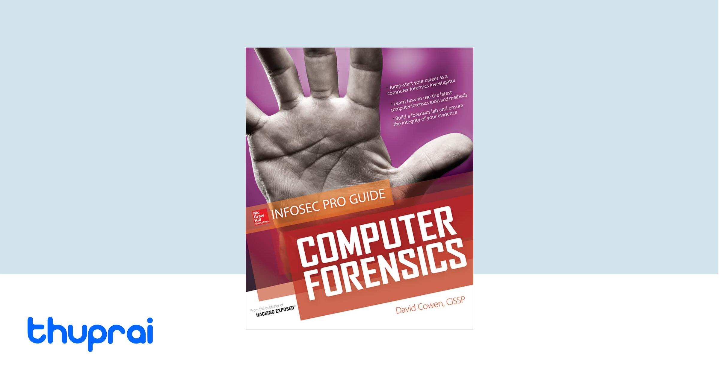 Buy Computer Forensics InfoSec Pro Guide in Nepal | Thuprai Buy Computer Forensics InfoSec Pro Guide in Nepal | Thuprai