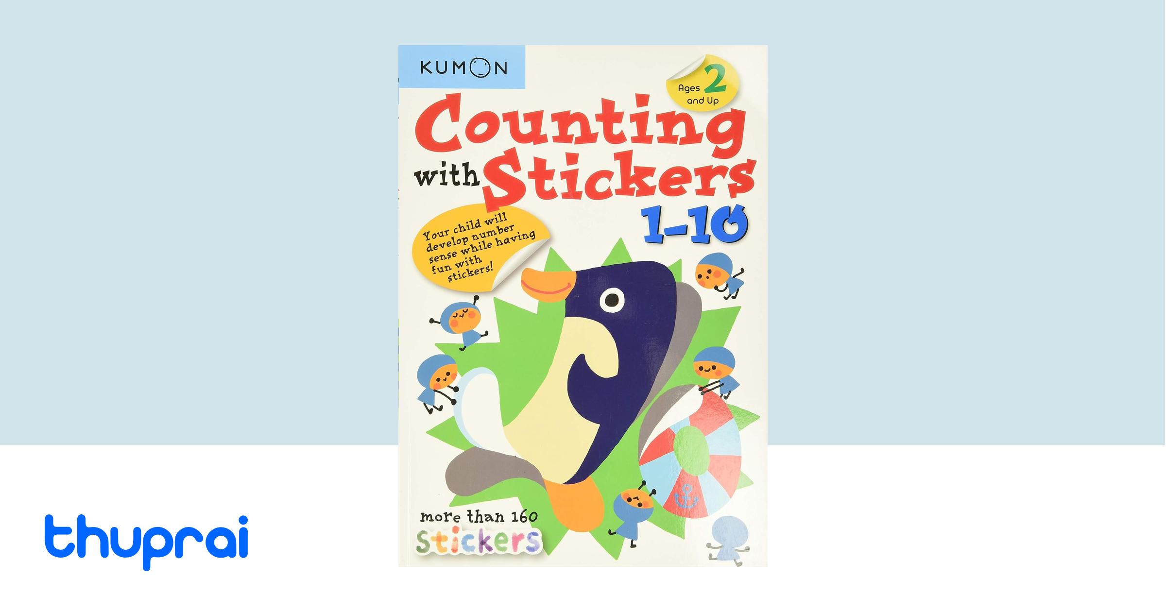 Buy Counting with Stickers 1-10 in Nepal | Thuprai