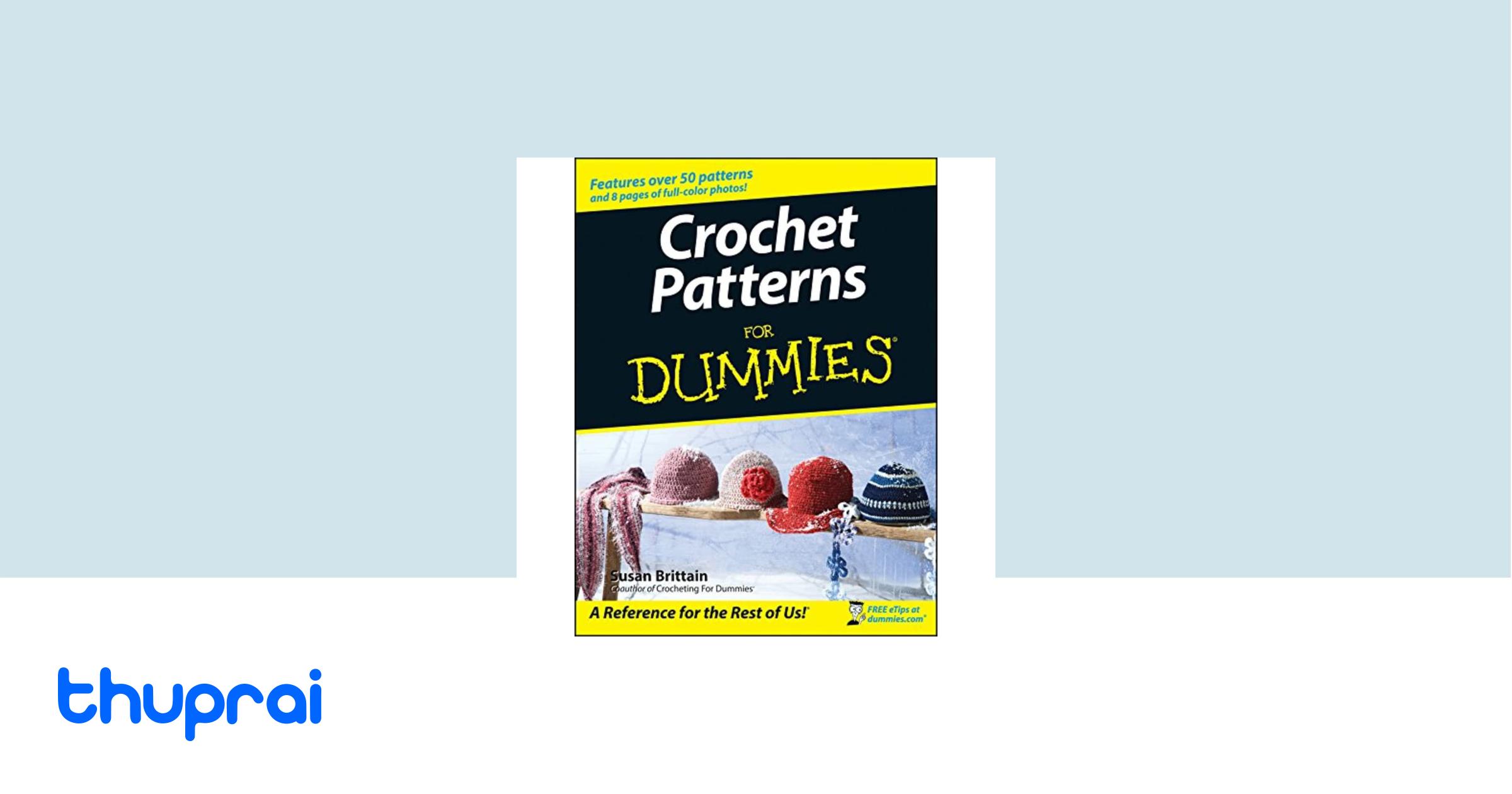 Buy Crochet Patterns For Dummies in Nepal | Thuprai