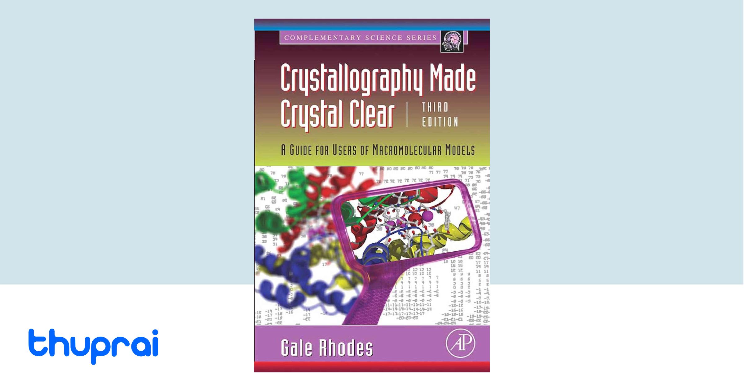 Buy Crystallography made crystal clear in Nepal | Thuprai