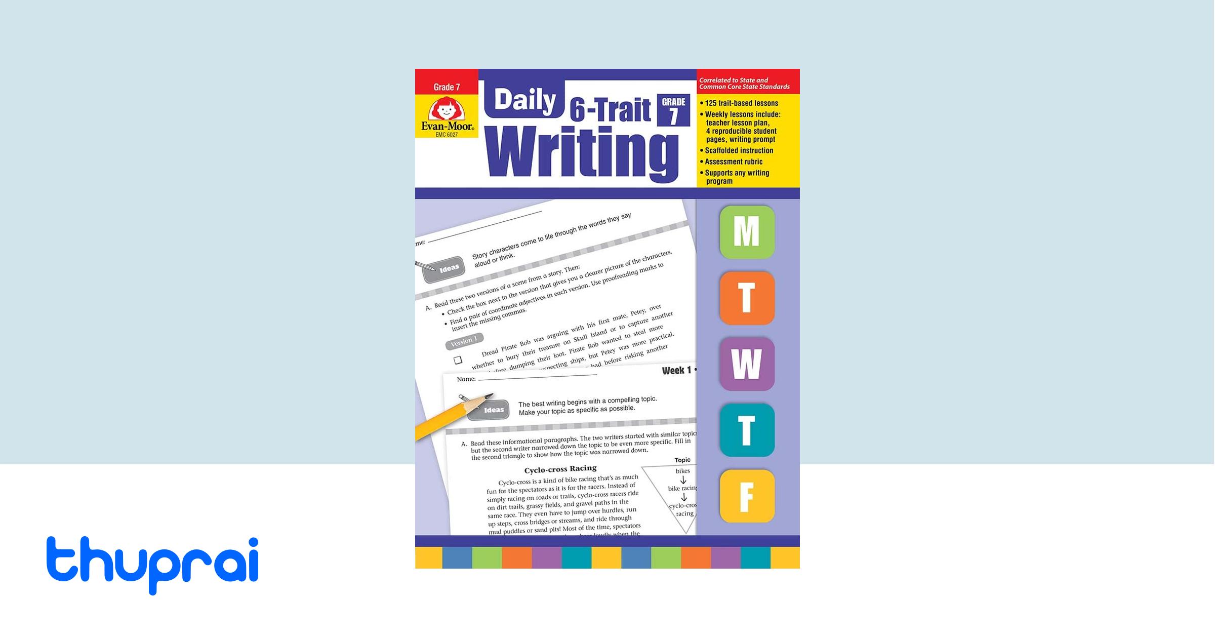 Buy Daily 6-Trait Writing, Grade 7 Teacher Edition in Nepal | Thuprai