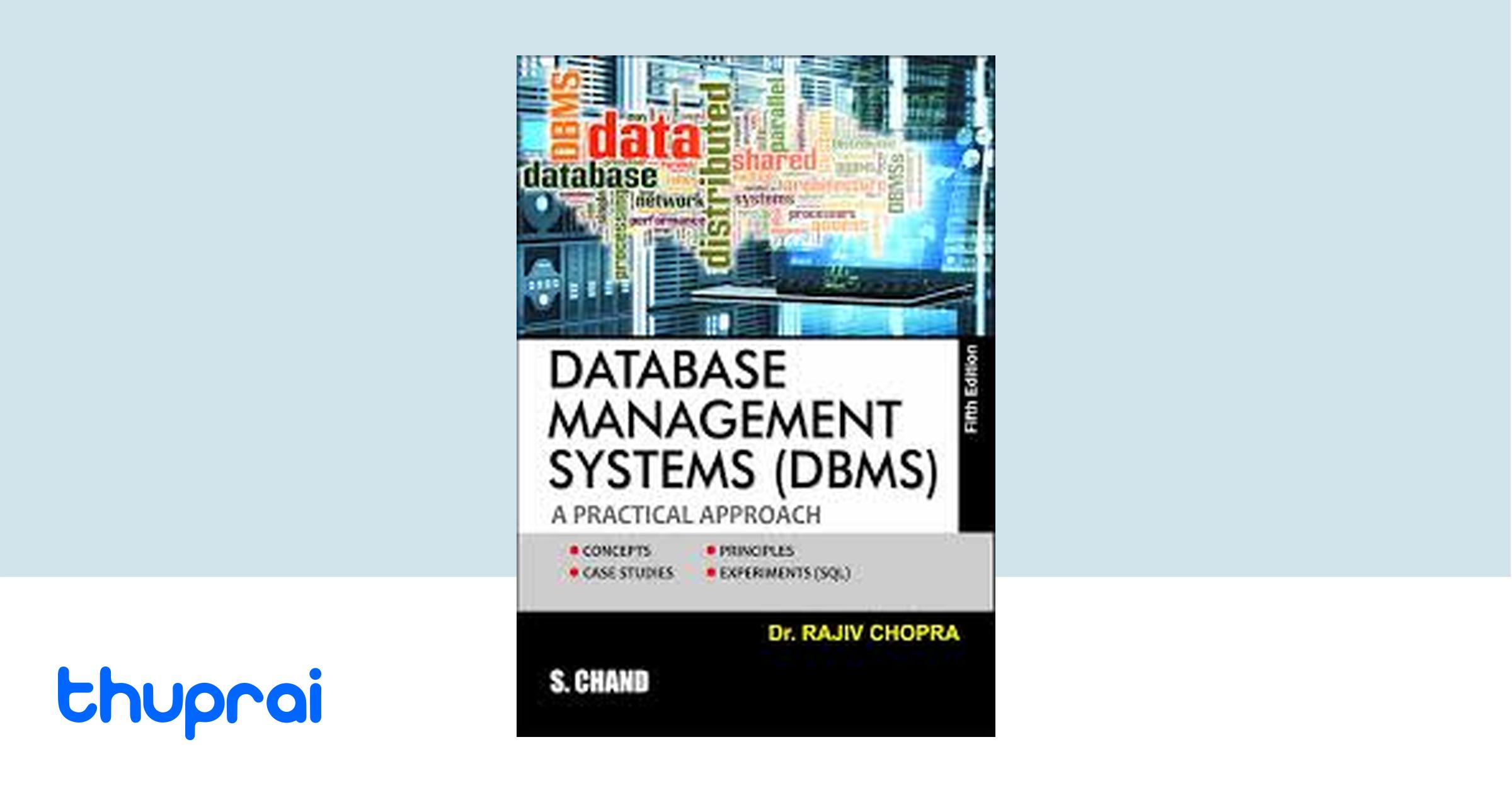 Buy Database Management Systems In Nepal Thuprai
