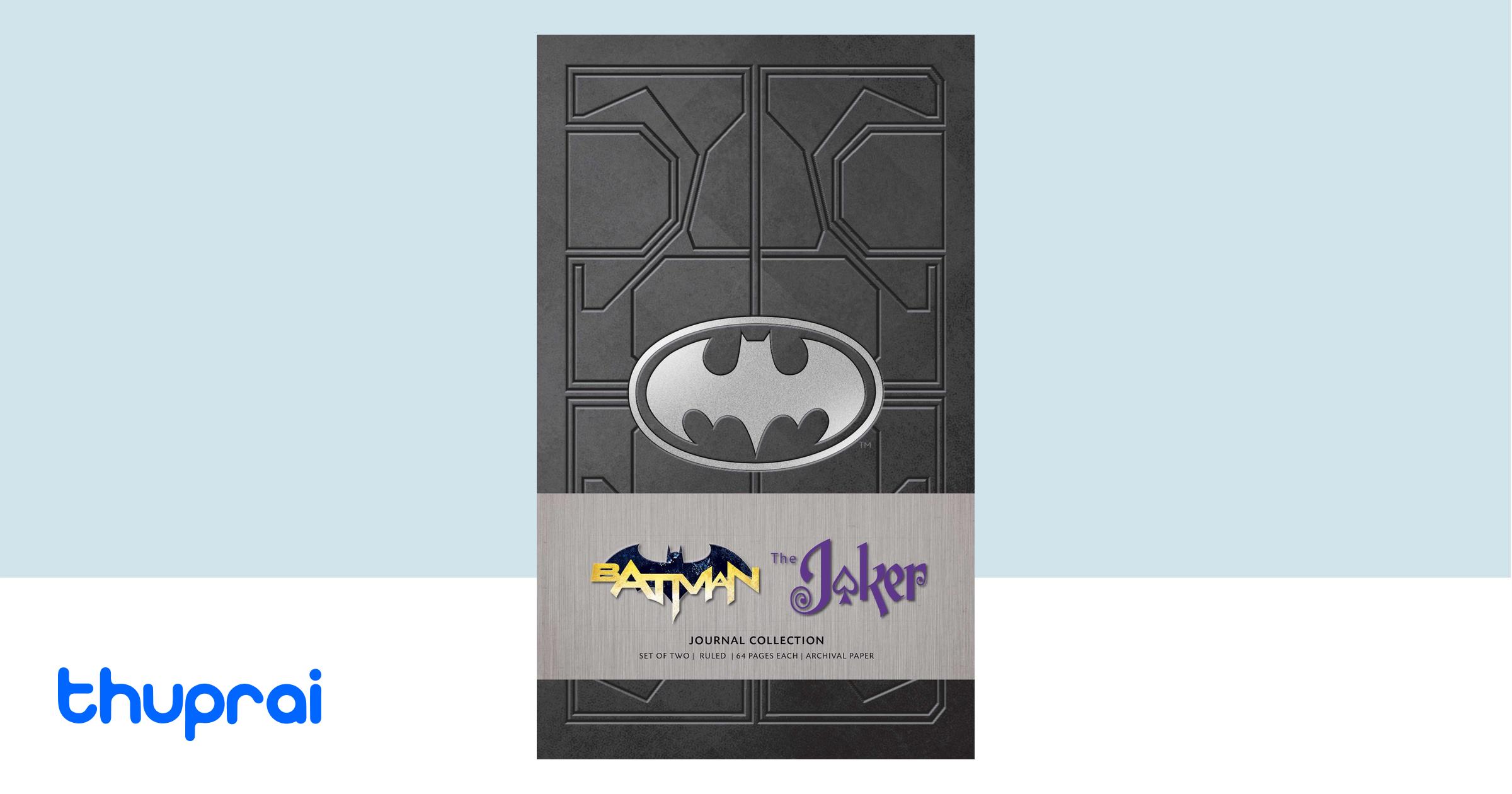 Buy DC Comics: Character Journal Collection (Set of 2): Batman and ...