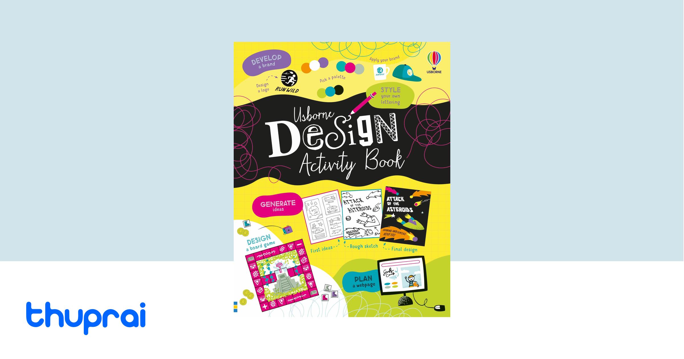 Buy Design Activity Book in Nepal | Thuprai