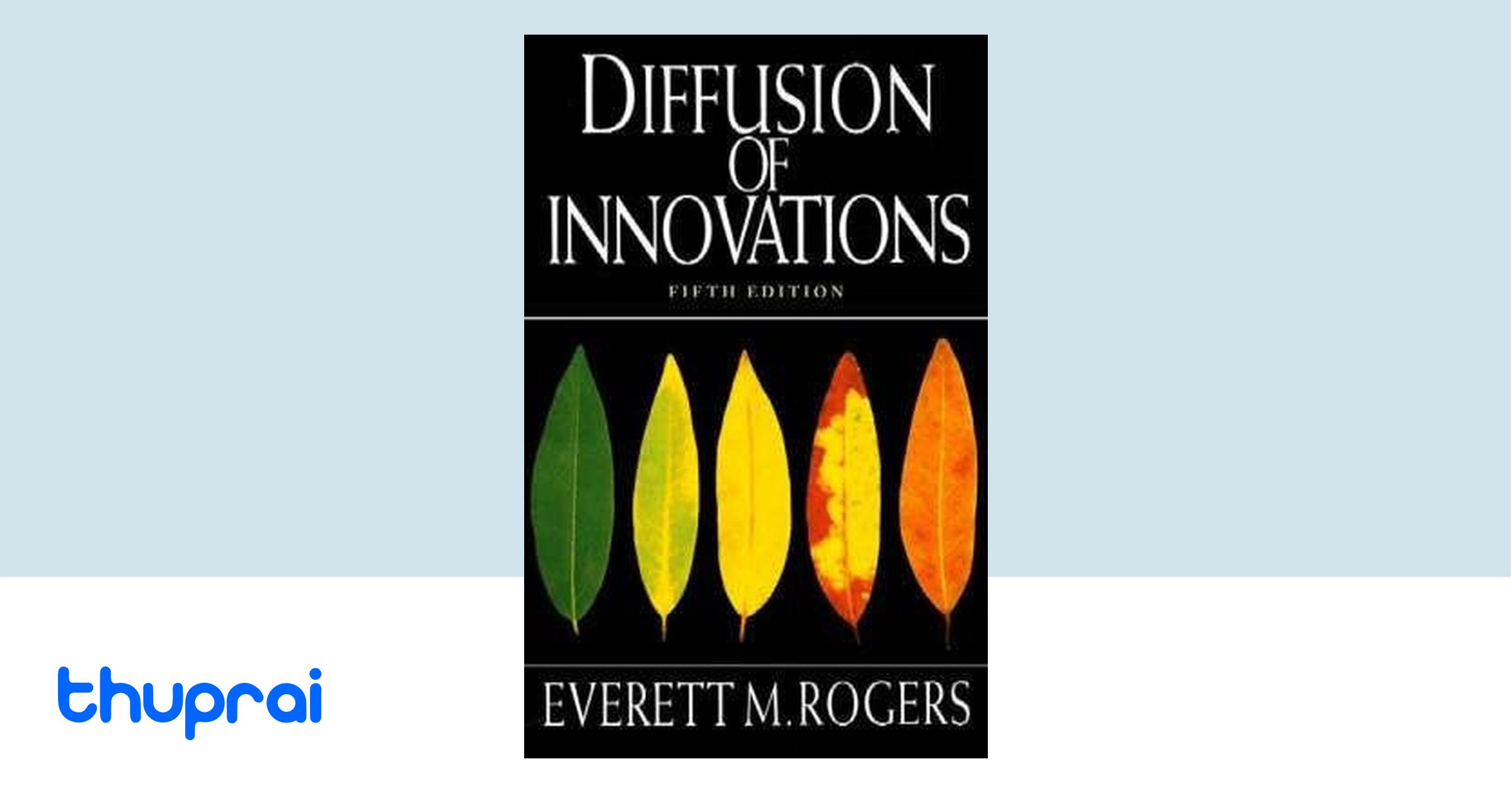 Buy Diffusion of Innovations, 5th Edition in Nepal | Thuprai