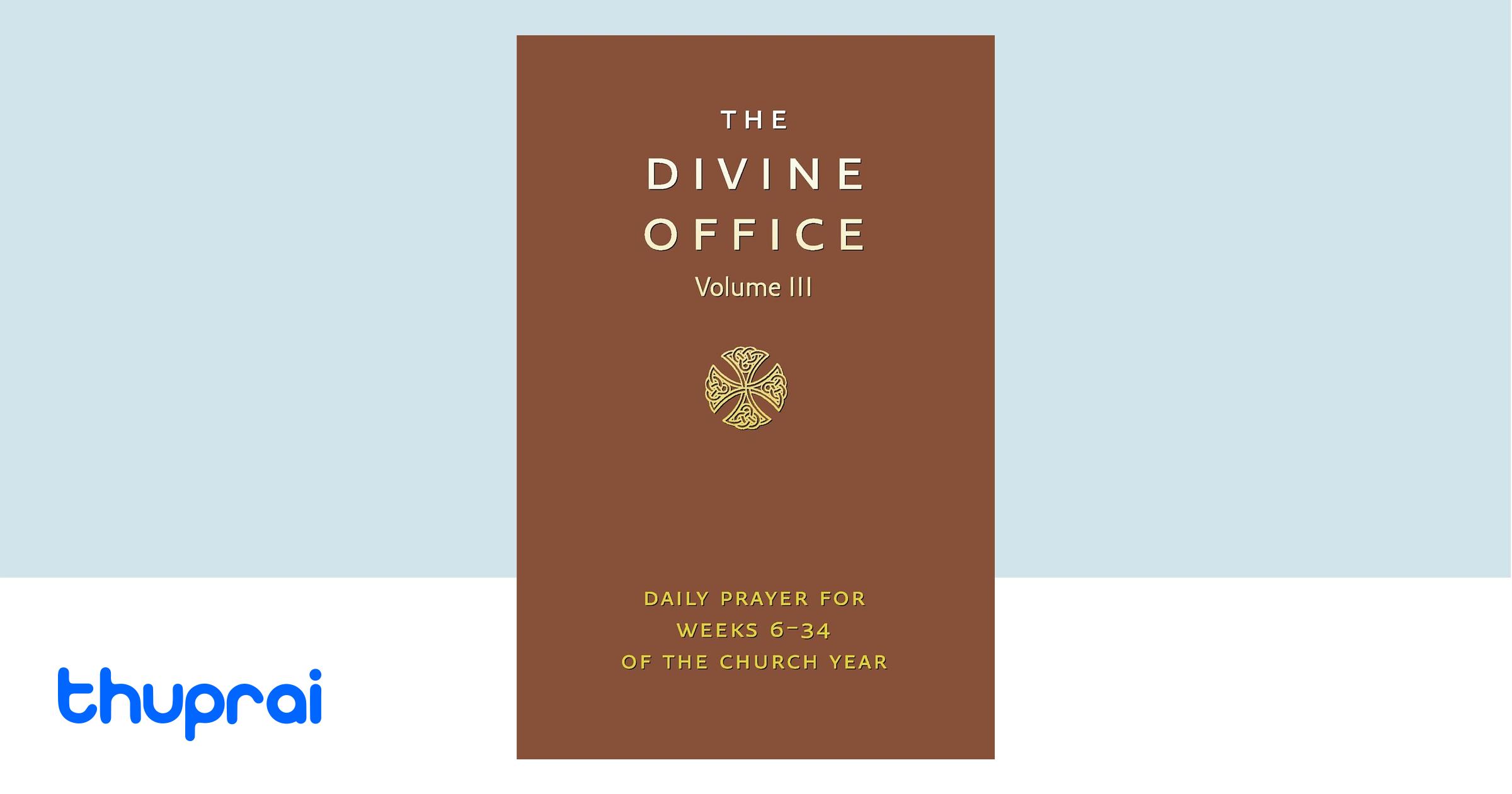 Buy Divine Office Volume 3 in Nepal | Thuprai