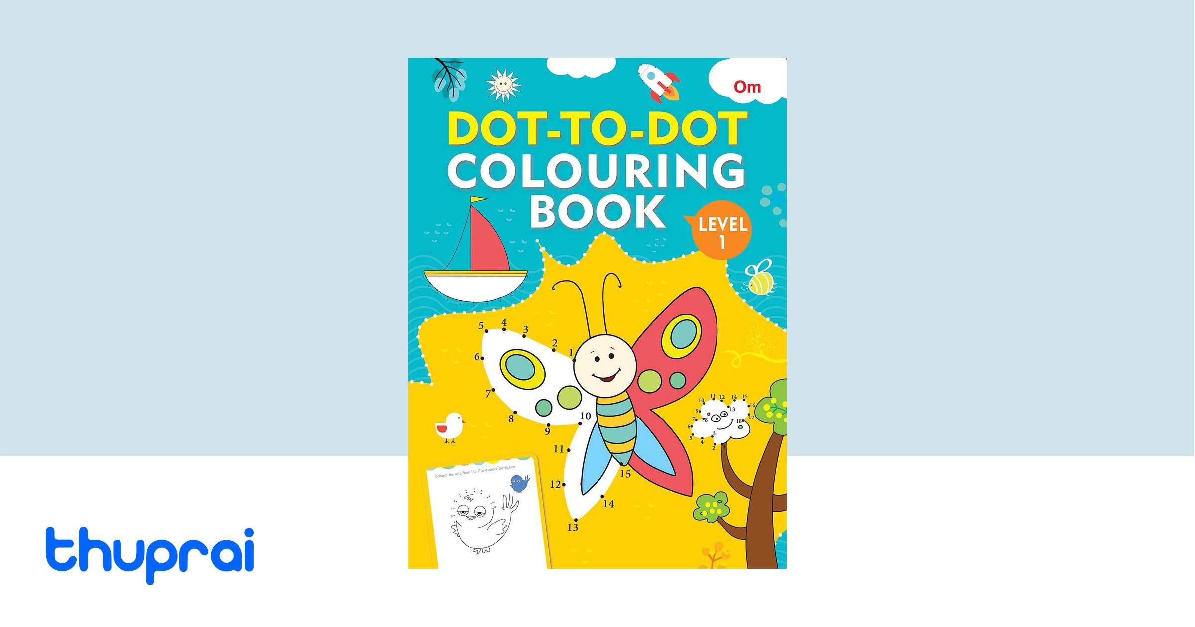 Buy Dot-to-Dot Colouring Book Level 1 in Nepal | Thuprai