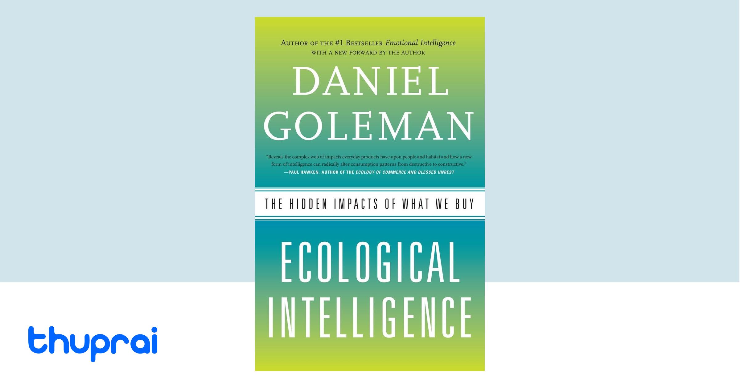 Buy Ecological Intelligence in Nepal | Thuprai