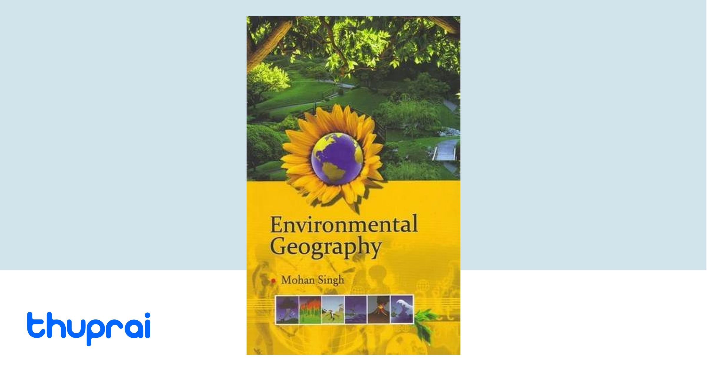 Buy Environmental Geography in Nepal | Thuprai