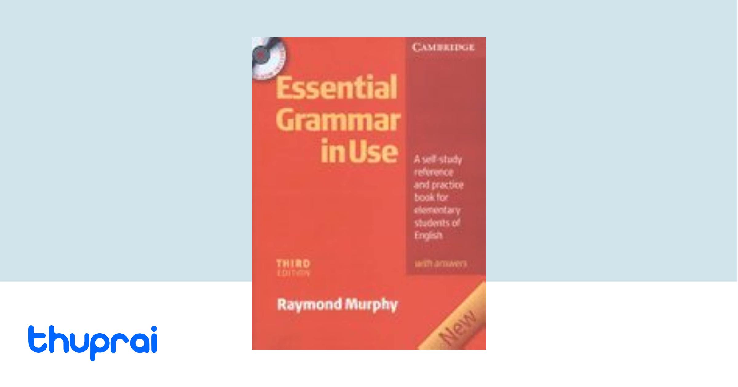 Buy Essential Grammar in Use: A Self-study Reference and Practice Book for Elementary Students ...
