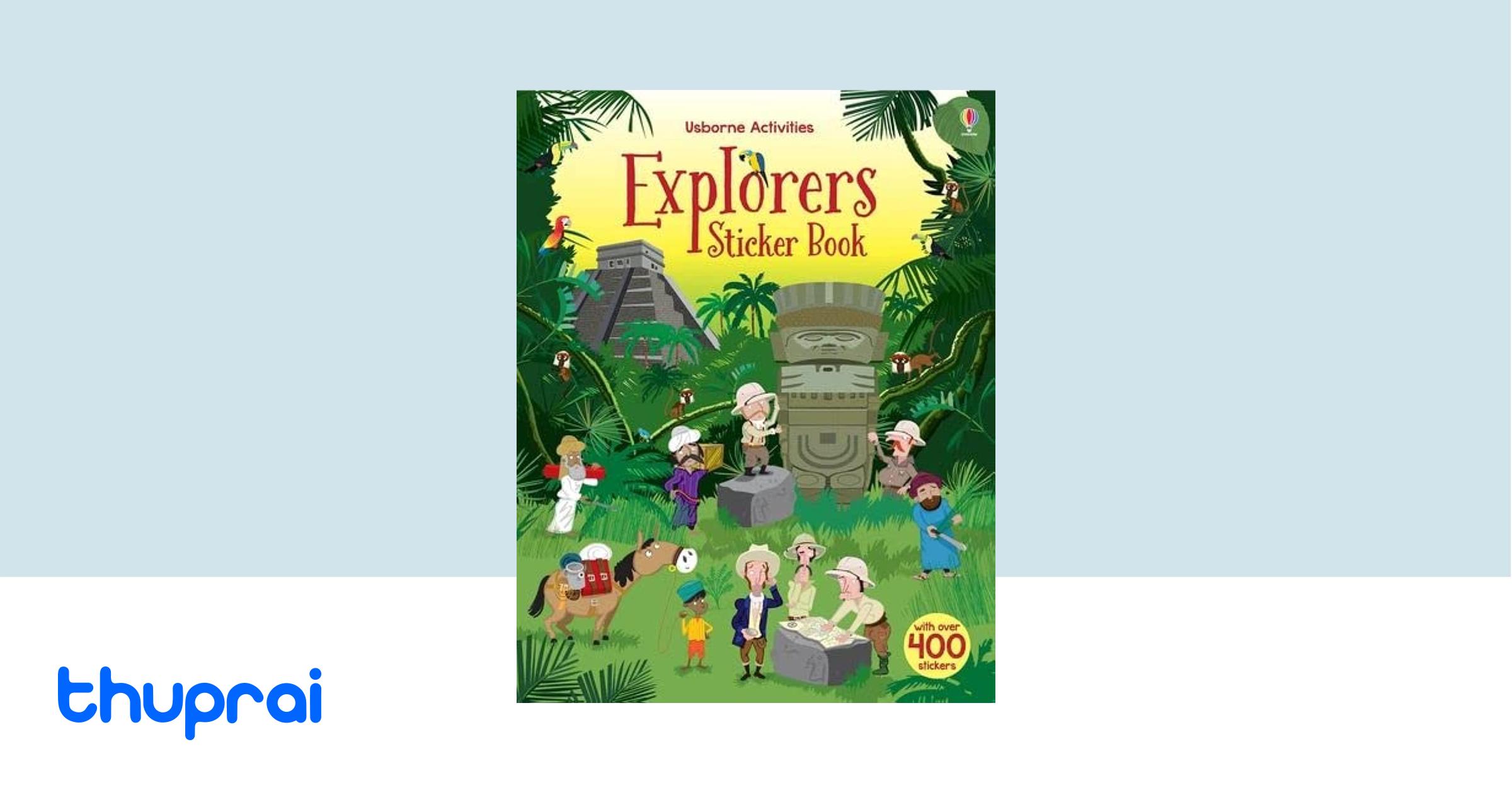 Buy Explorers Sticker Book in Nepal | Thuprai
