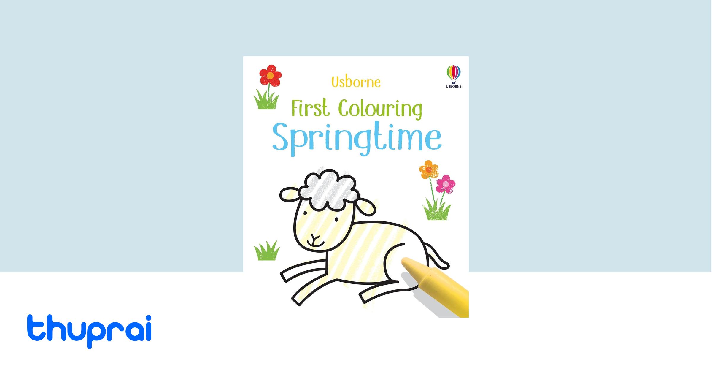 Buy First Colouring Spring Time in Nepal | Thuprai