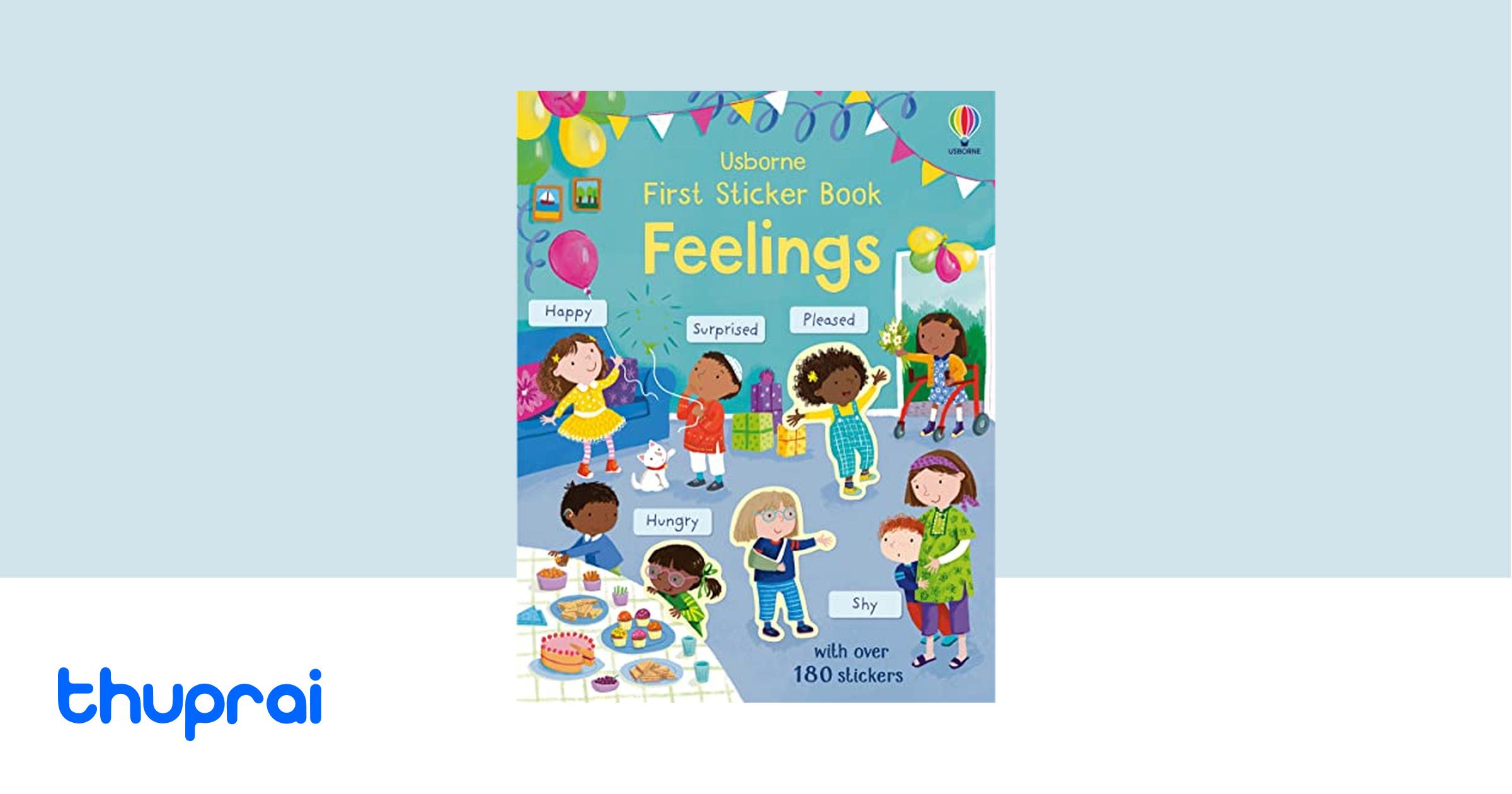 Buy First Sticker Book Feelings in Nepal | Thuprai
