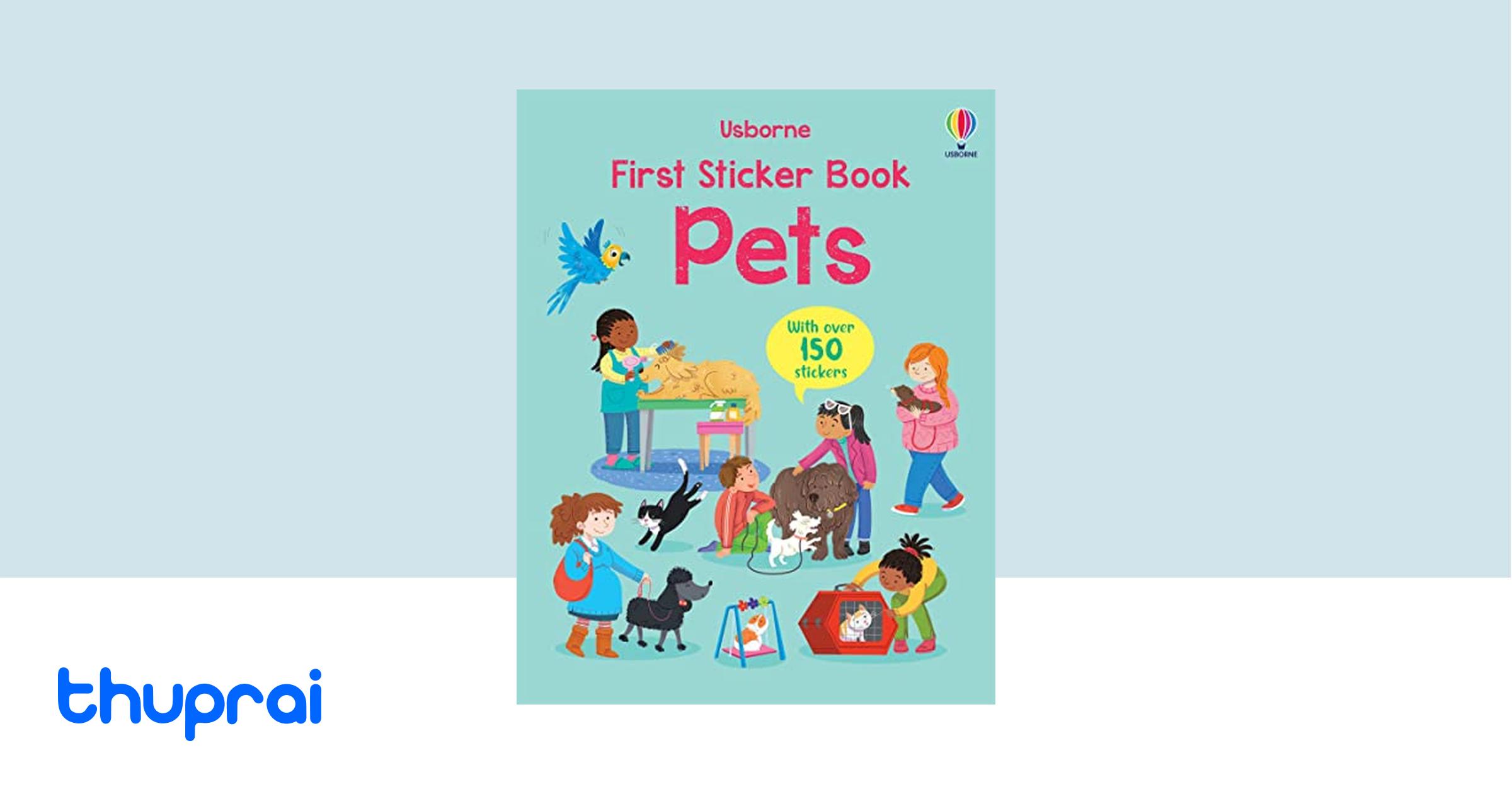 Buy First Sticker Book Pets in Nepal | Thuprai