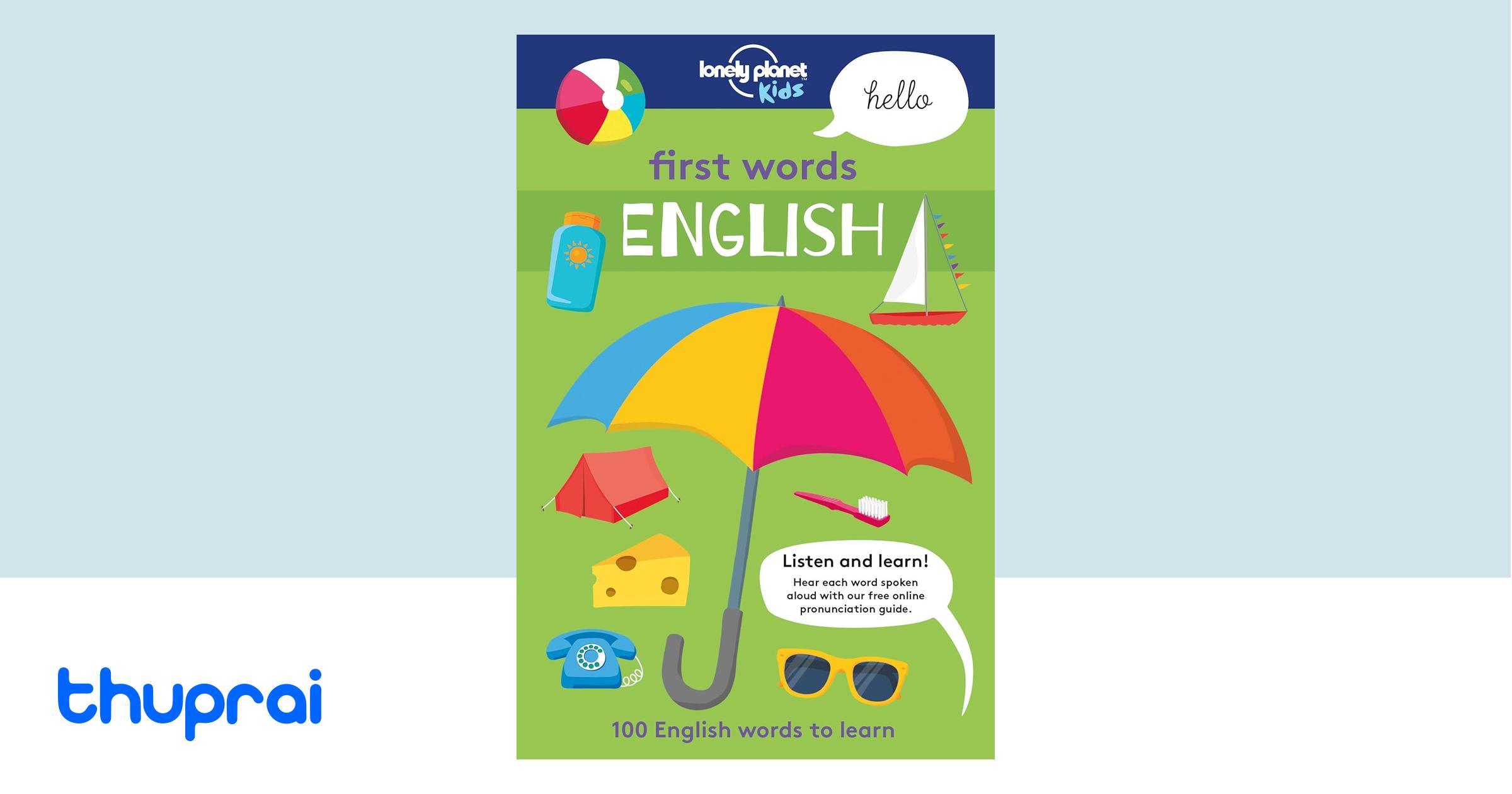 Buy FIRST WORDS - ENGLISH in Nepal | Thuprai