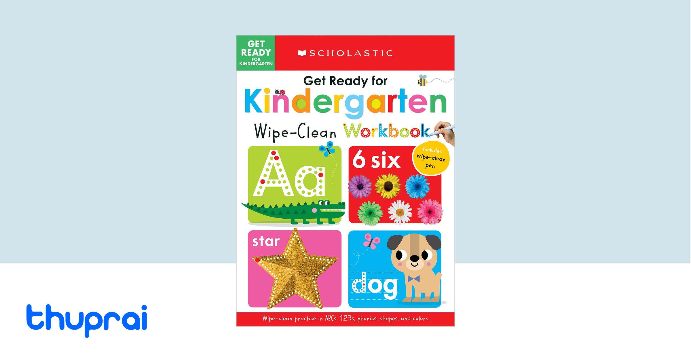 Buy Get Ready for Kindergarten Wipe-Clean Workbook: Scholastic Early ...