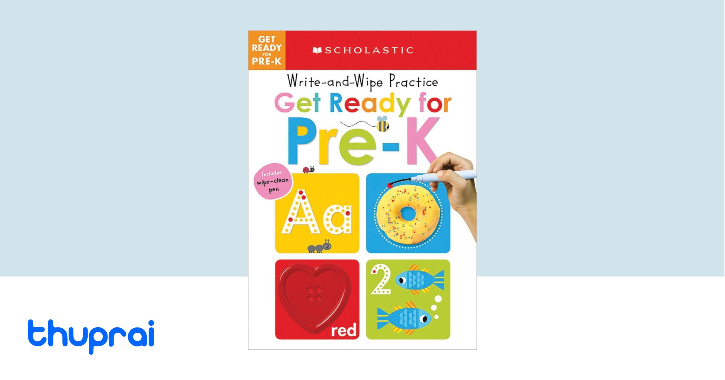 Buy Get Ready for Pre-K Write and Wipe Practice: Scholastic Early ...