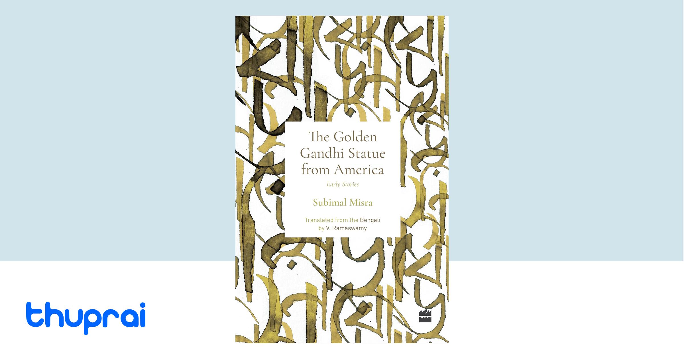 Buy Golden Gandhi Statue from America in Nepal | Thuprai