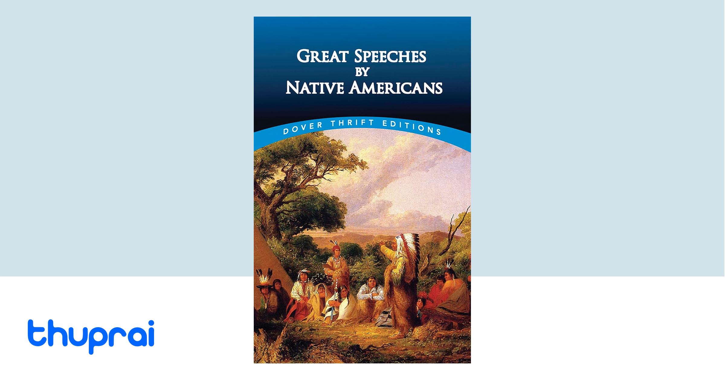 Buy Great Speeches by Native Americans in Nepal | Thuprai