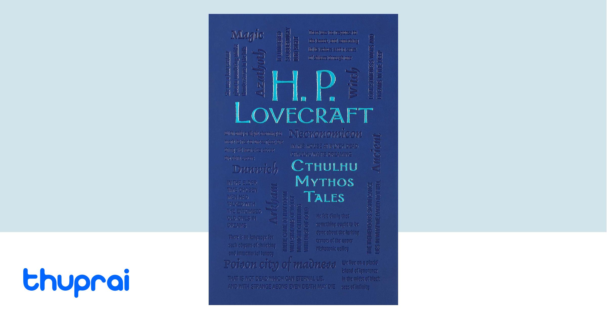 Buy H. P. Lovecraft Cthulhu Mythos Tales (Word Cloud Classics) in Nepal ...