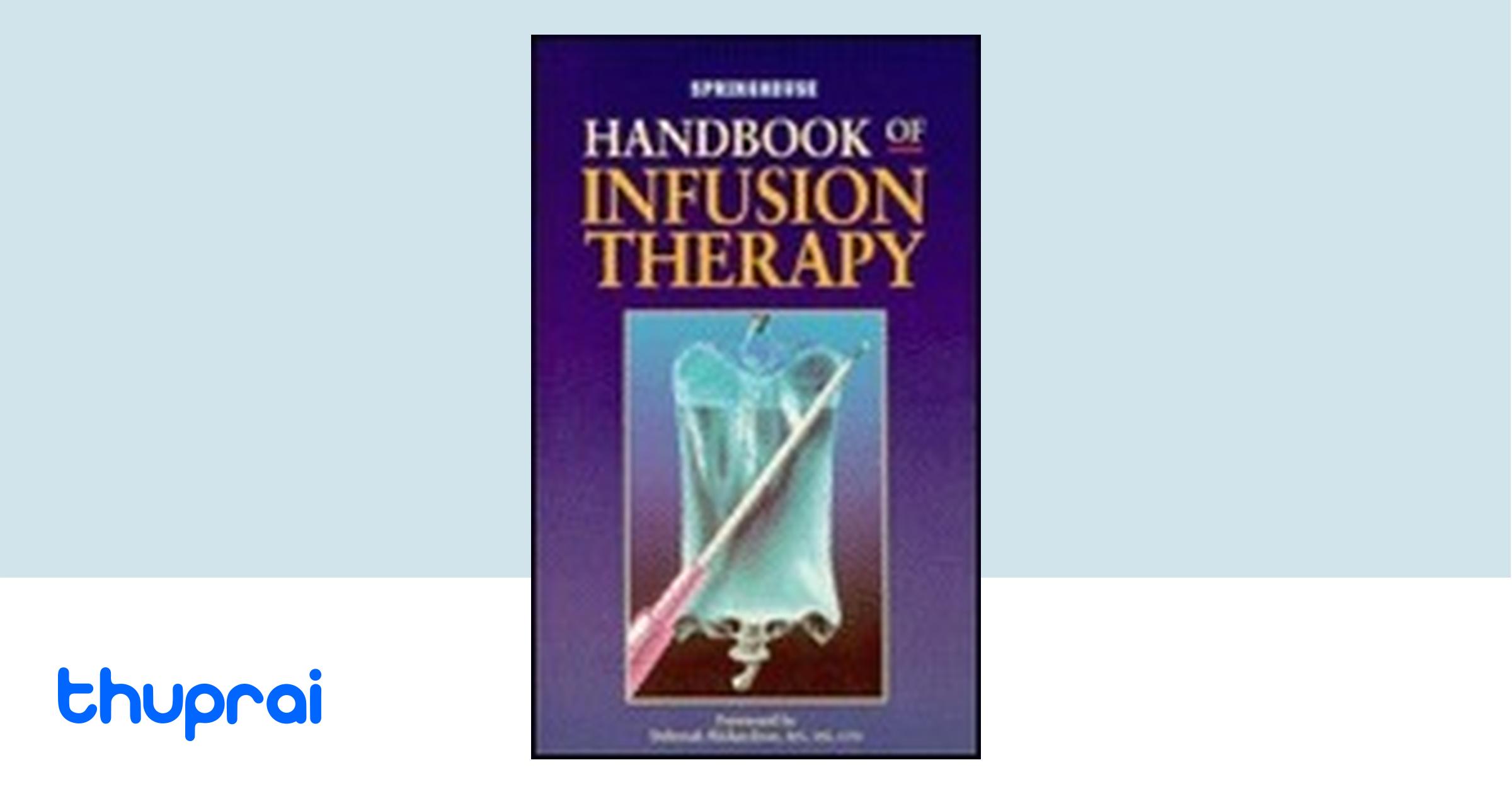 Buy Handbook of Infusion Therapy in Nepal | Thuprai