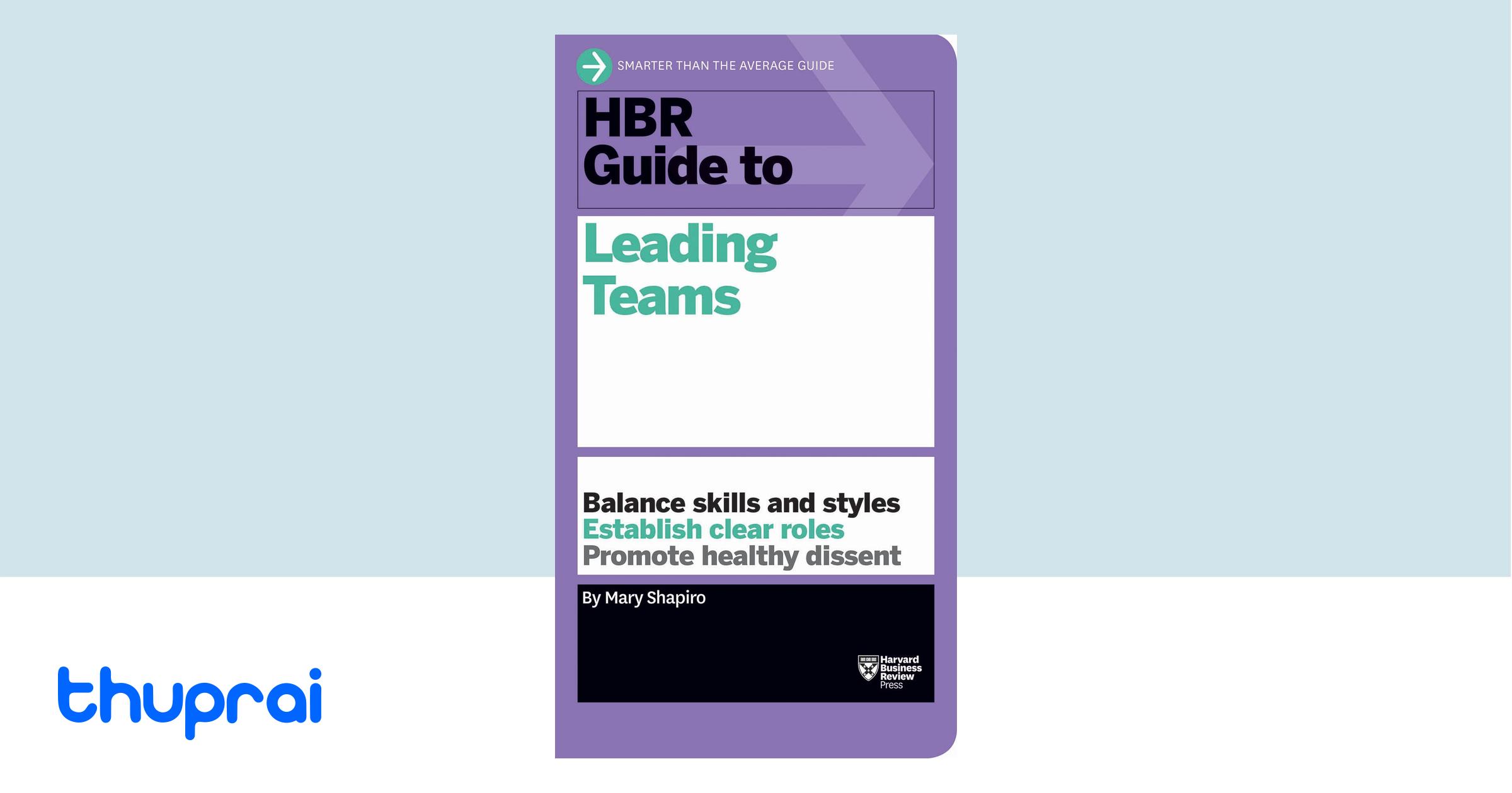 Buy HBR Guide to Leading Teams (HBR Guide Series) in Nepal | Thuprai