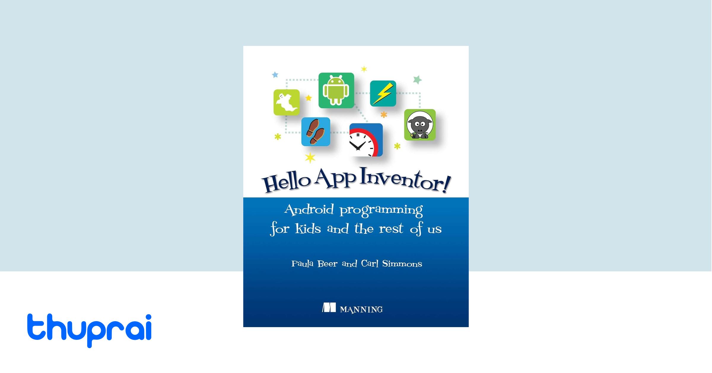 Buy Hello App Inventor! in Nepal | Thuprai
