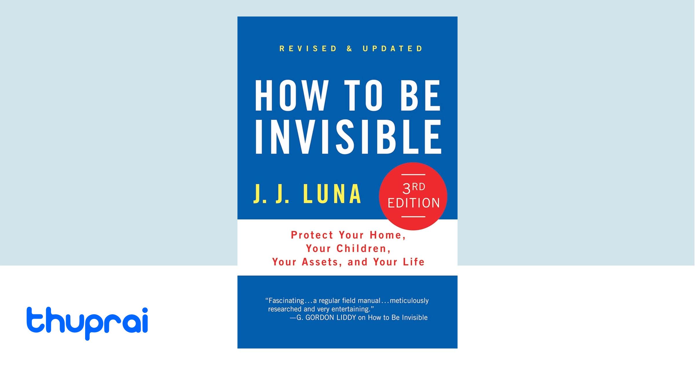 Buy How to Be Invisible in Nepal | Thuprai