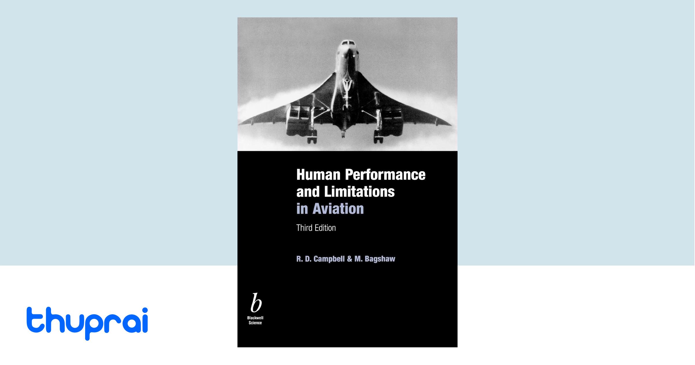Buy Human Performance and Limitations in Aviation in Nepal | Thuprai