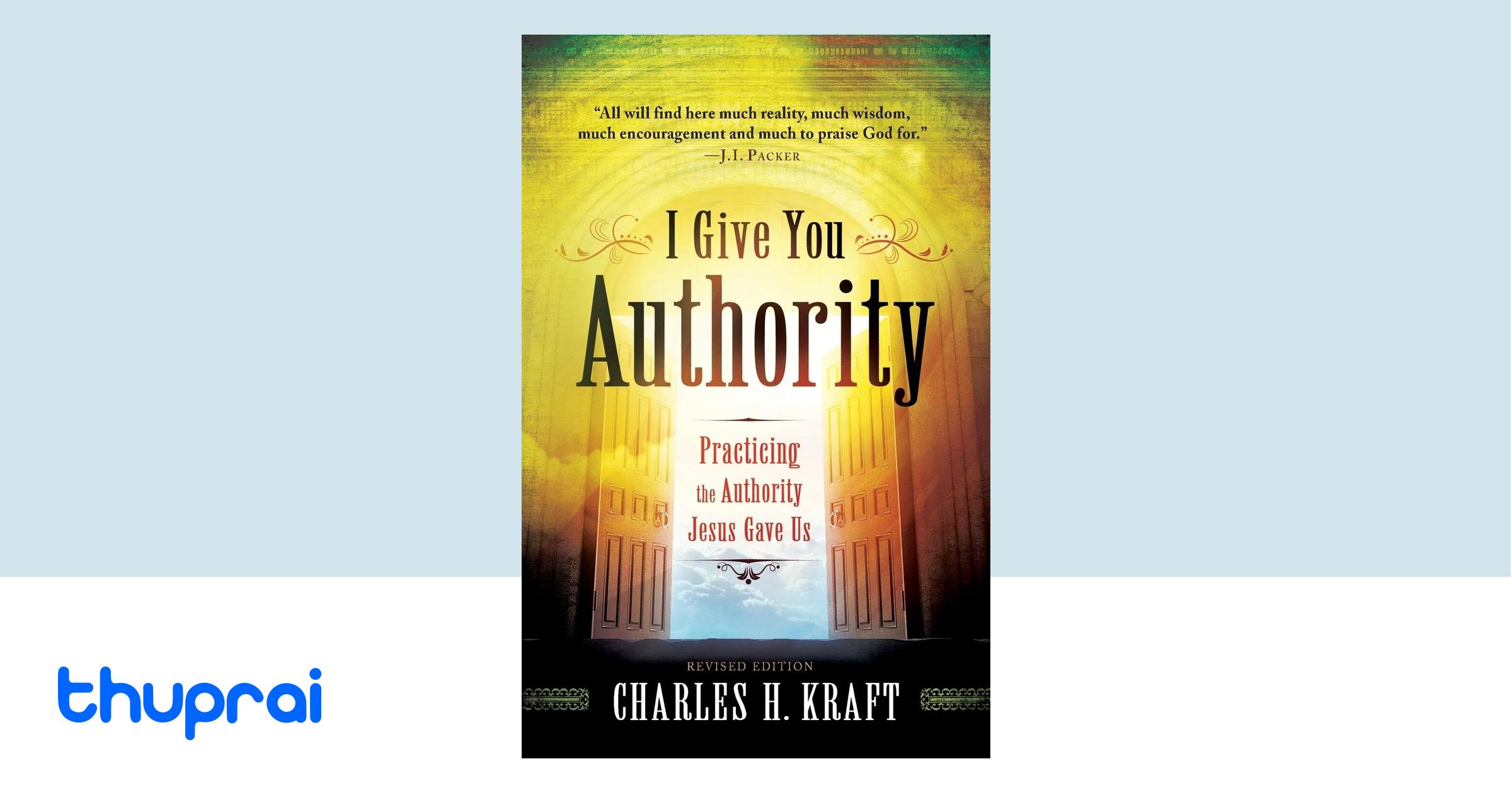 Buy I Give You Authority in Nepal | Thuprai