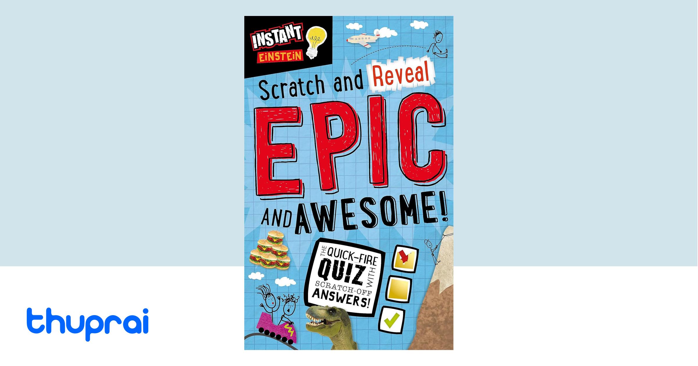 Buy Instant Einstein: Scratch and Reveal: Epic and Awesome! in Nepal | Thuprai