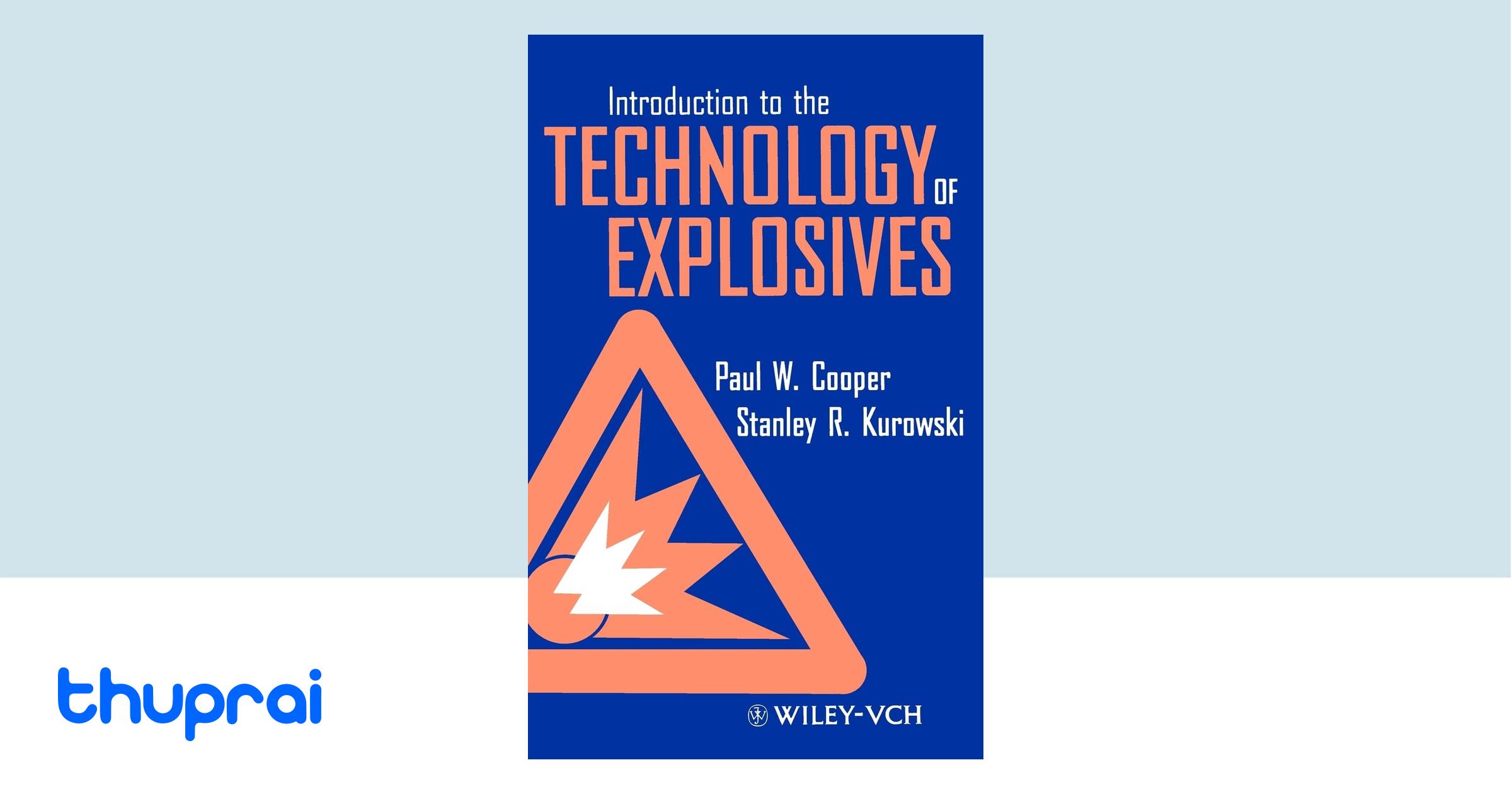 Buy Introduction to the Technology of Explosives in Nepal | Thuprai