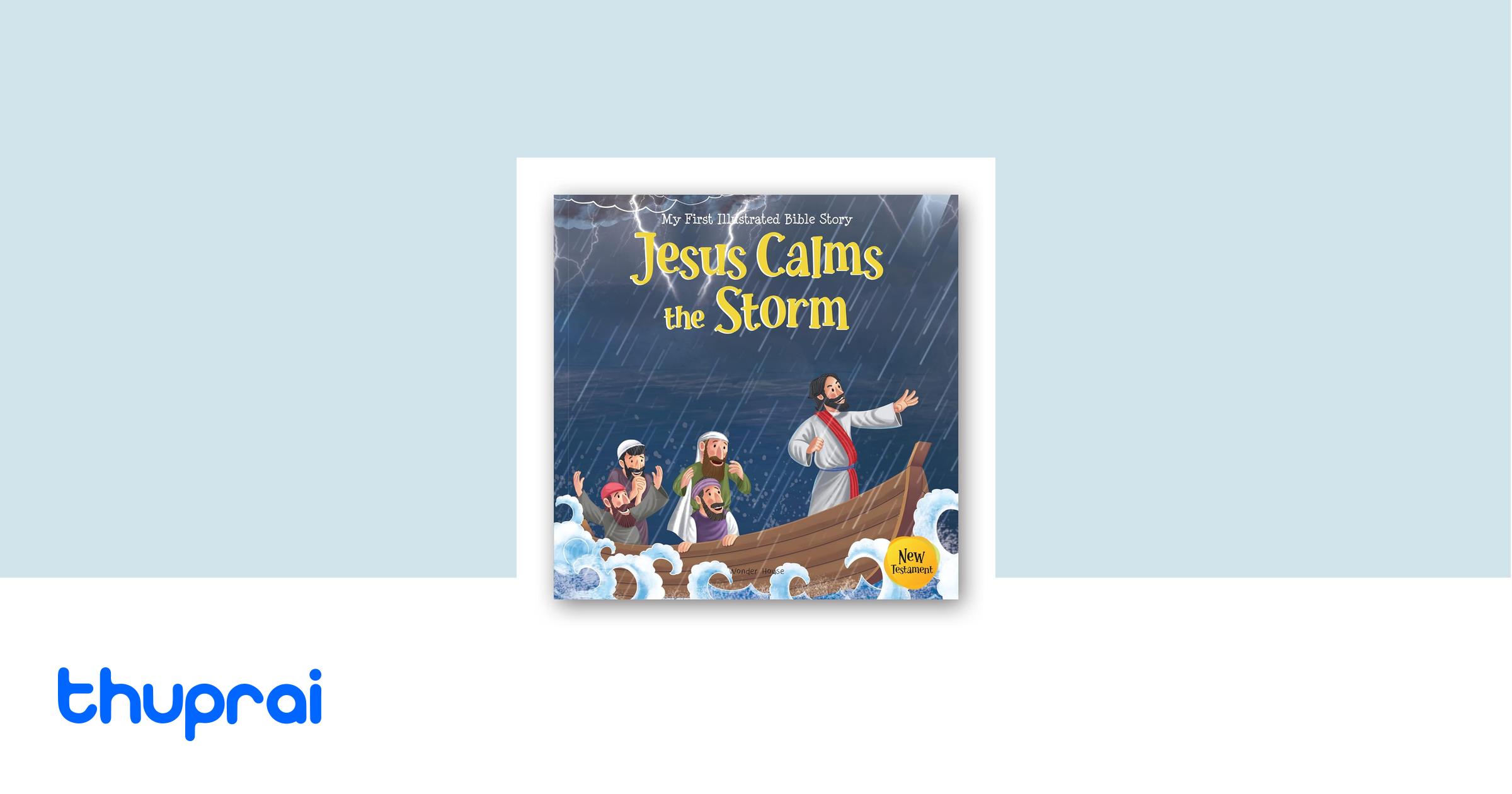 Buy Jesus Calms the Storm - English Popular Stories from Bible Easy to ...