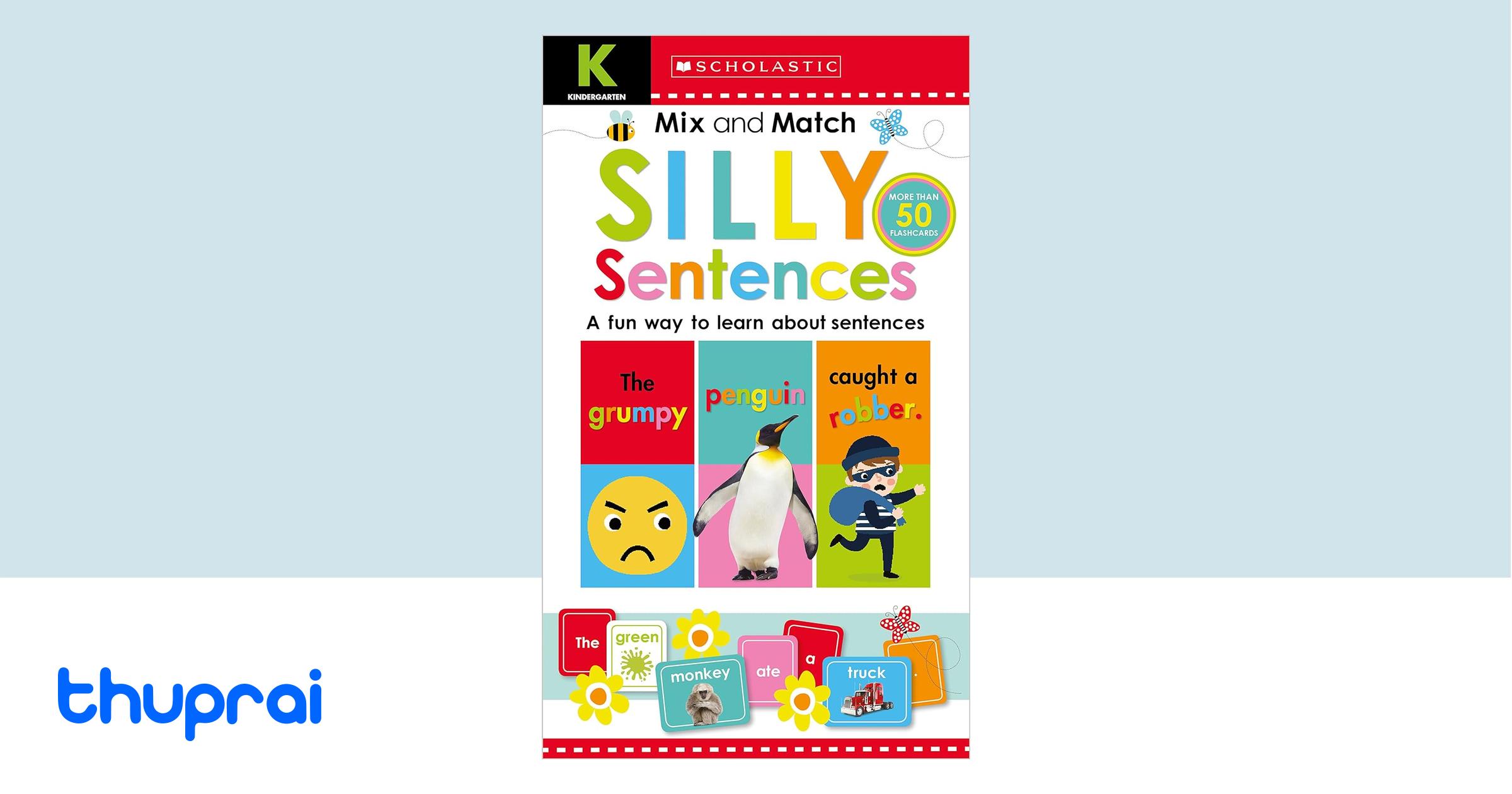 Buy Kindergarten Mix & Match Silly Sentences in Nepal | Thuprai