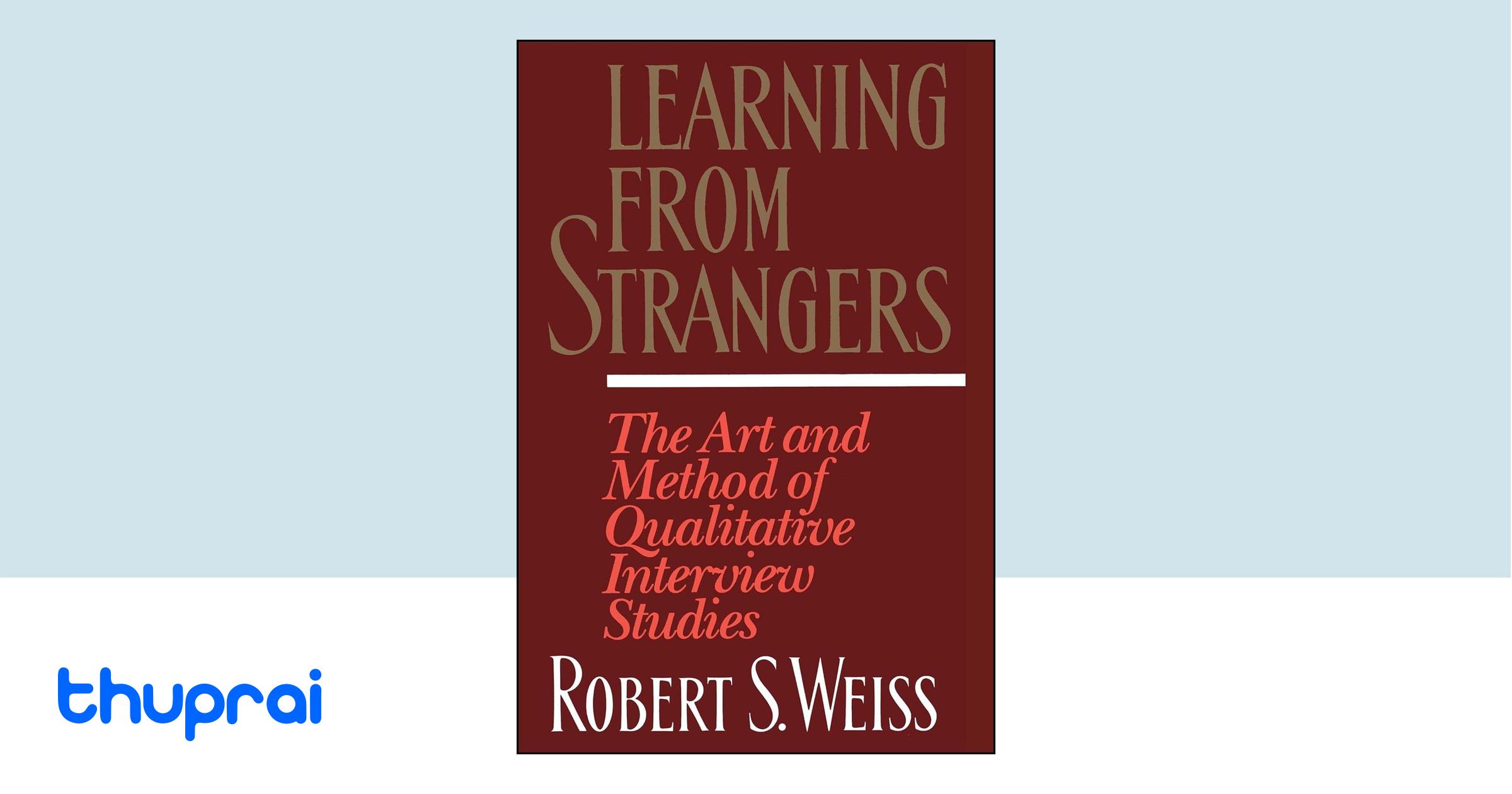 Buy Learning From Strangers in Nepal | Thuprai