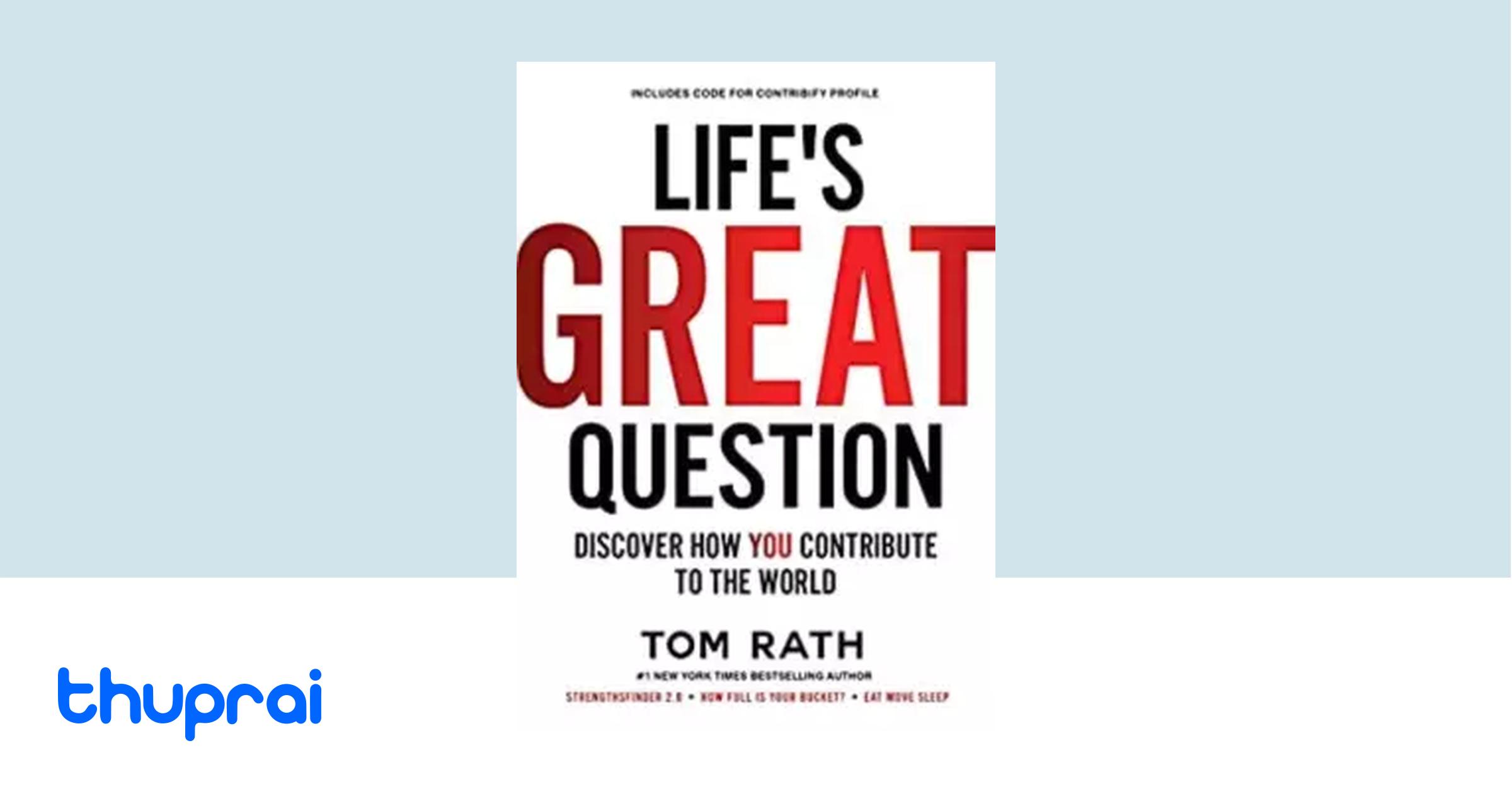 Buy Life's Great Question in Nepal | Thuprai