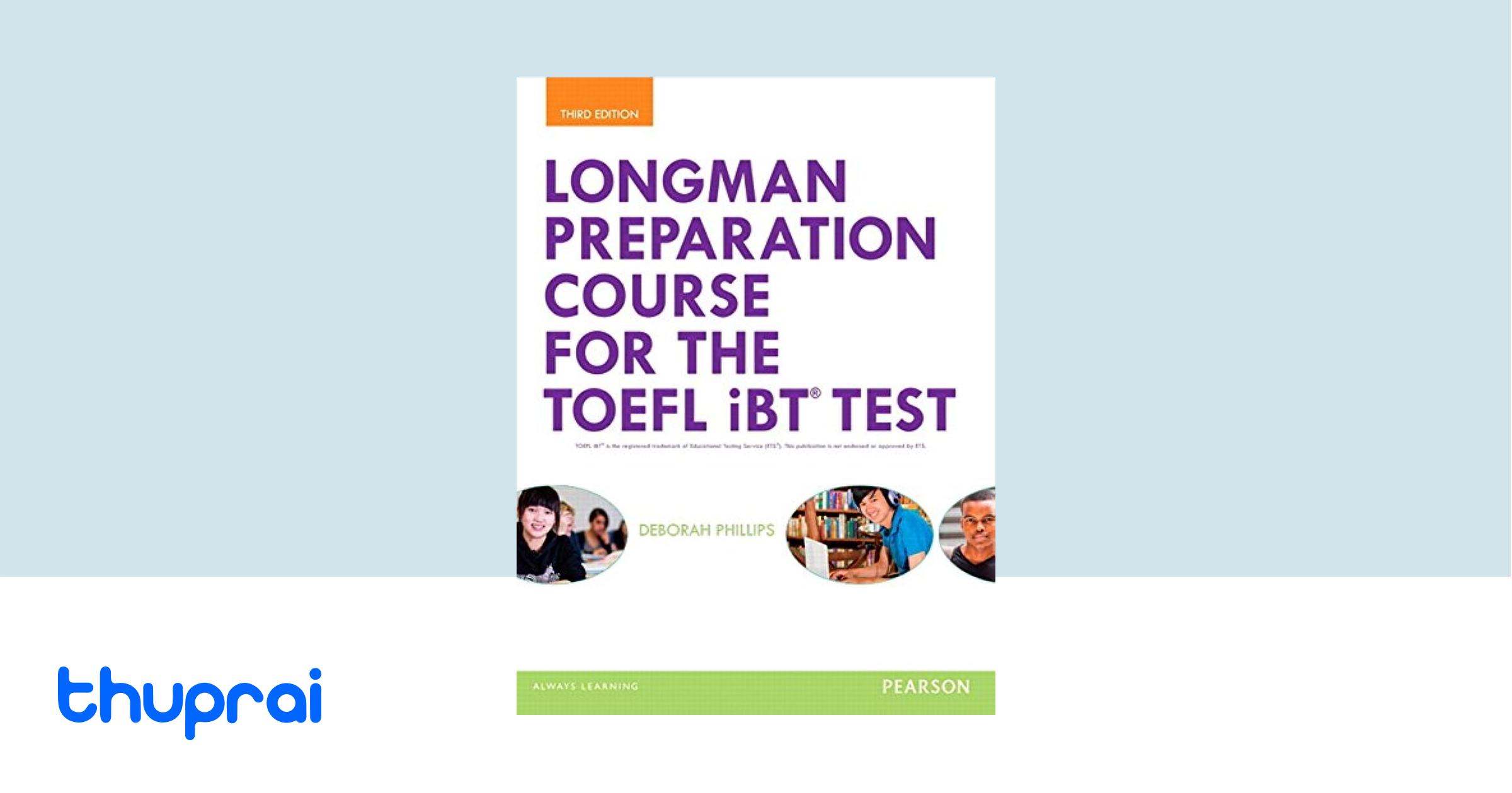 Buy Longman Preparation Course for the TOEFL IBT Test in Nepal | Thuprai
