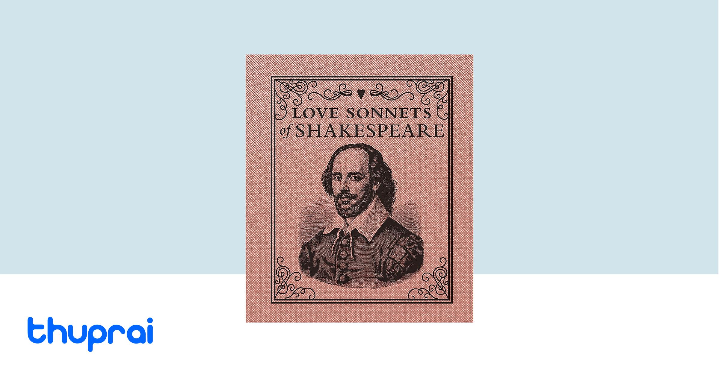 Buy Love Sonnets of Shakespeare in Nepal | Thuprai