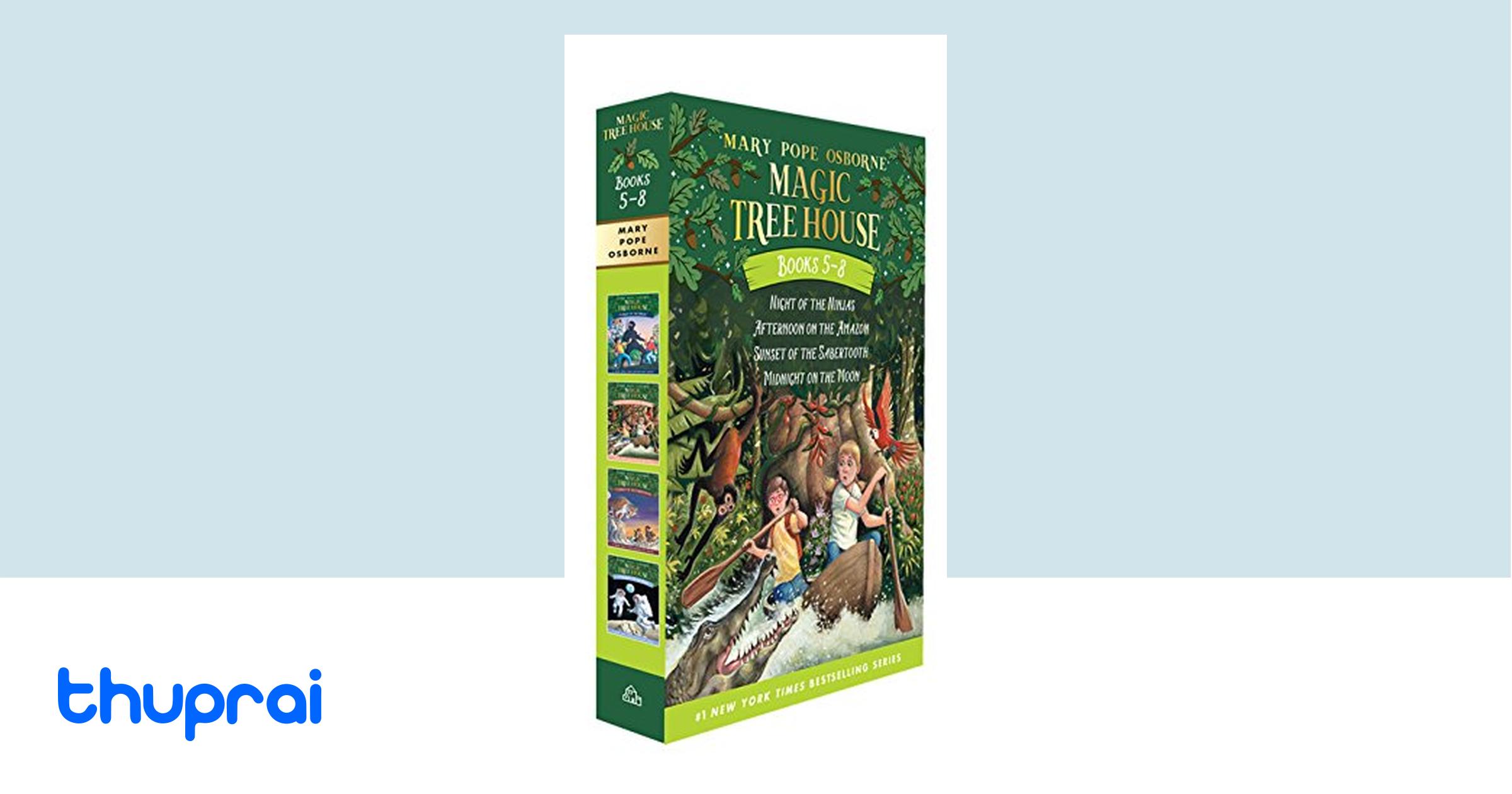 Magic Tree House Boxed Set, Books 5-8: Night of the Ninjas, Afternoon ...
