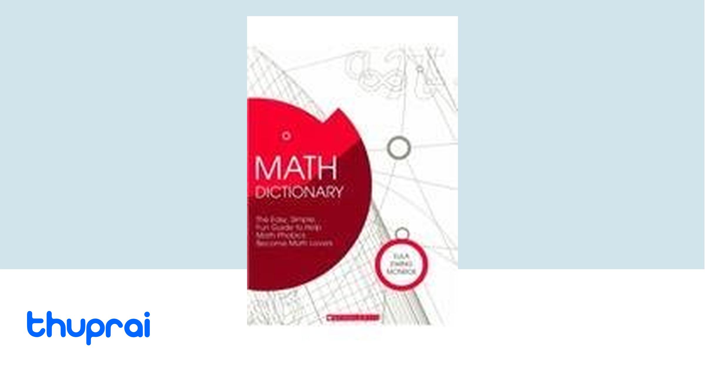 Buy Math Dictionary (Math Skills Made Fun) in Nepal | Thuprai