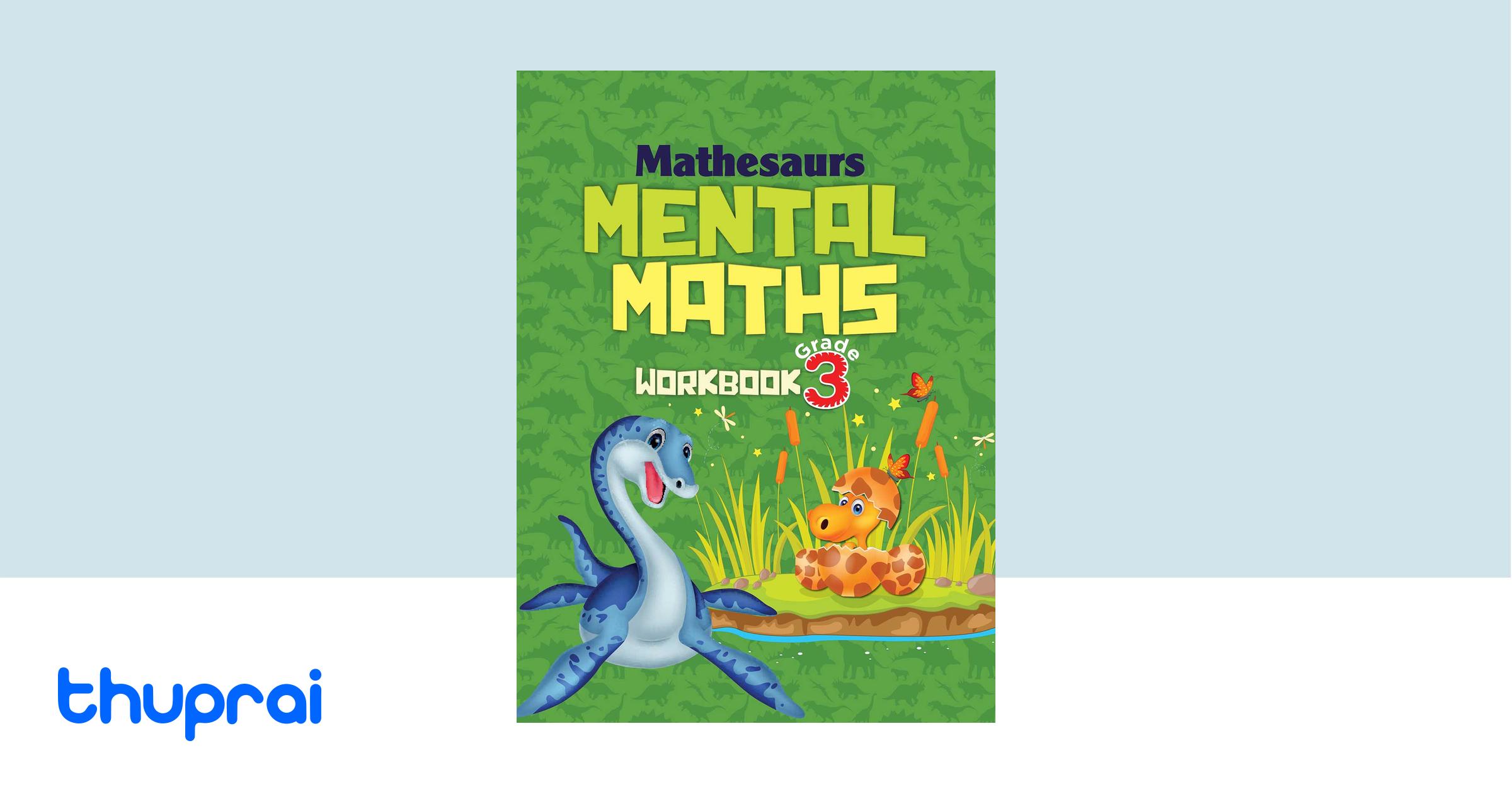 Buy Mathesaurs Mental Math Workbook Grade-3 in Nepal | Thuprai