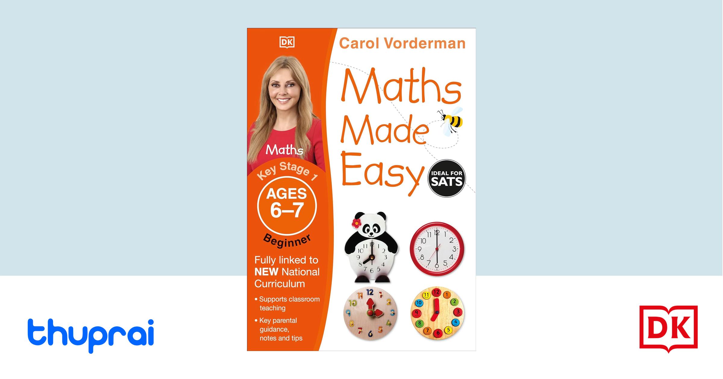 Buy Maths Made Easy Ages 6-7 Key Stage 1 Beginner in Nepal | Thuprai