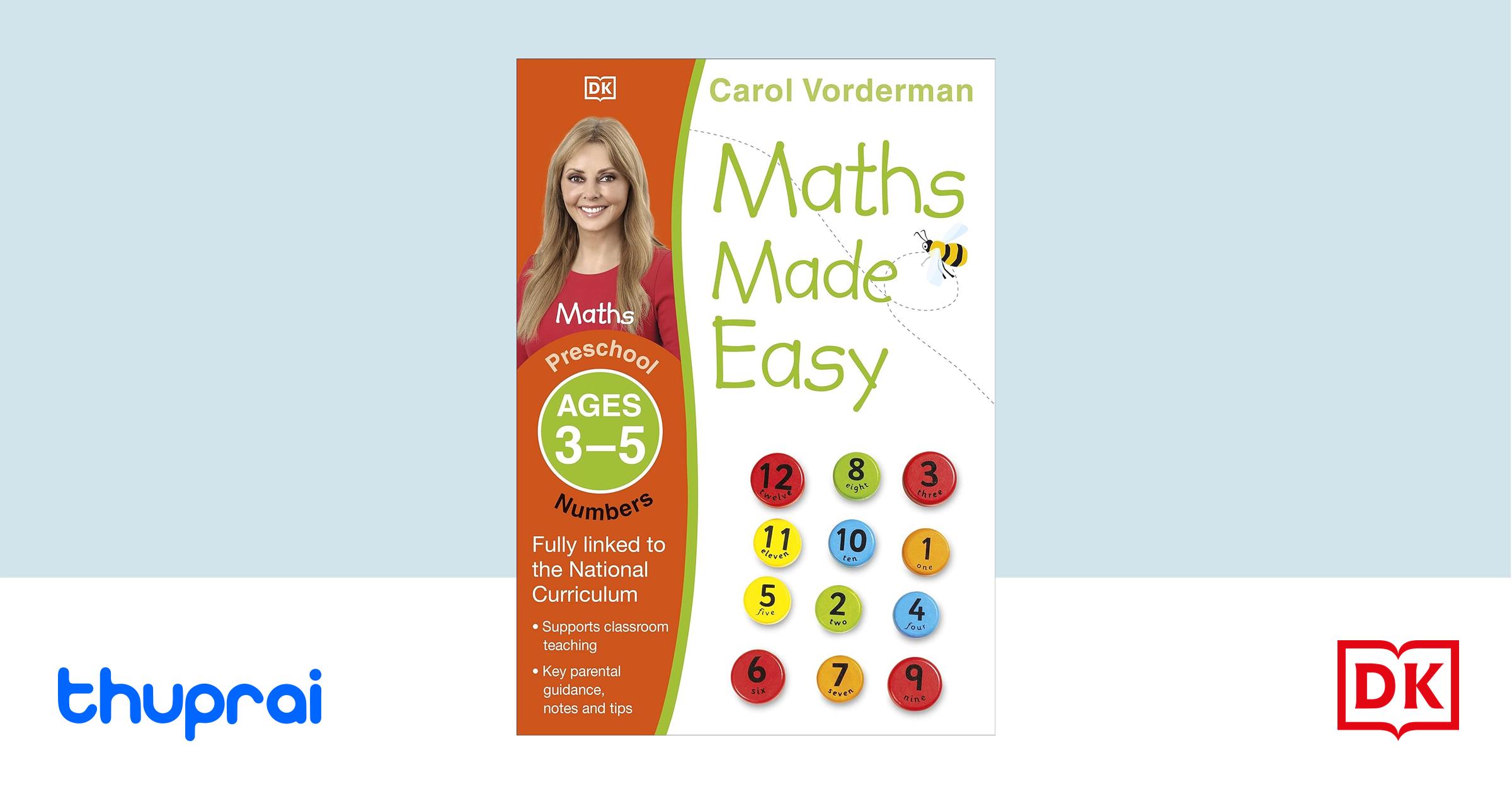 Buy Maths Made Easy Numbers Preschool Ages 3-5preschool Ages 3-5 in Nepal | Thuprai