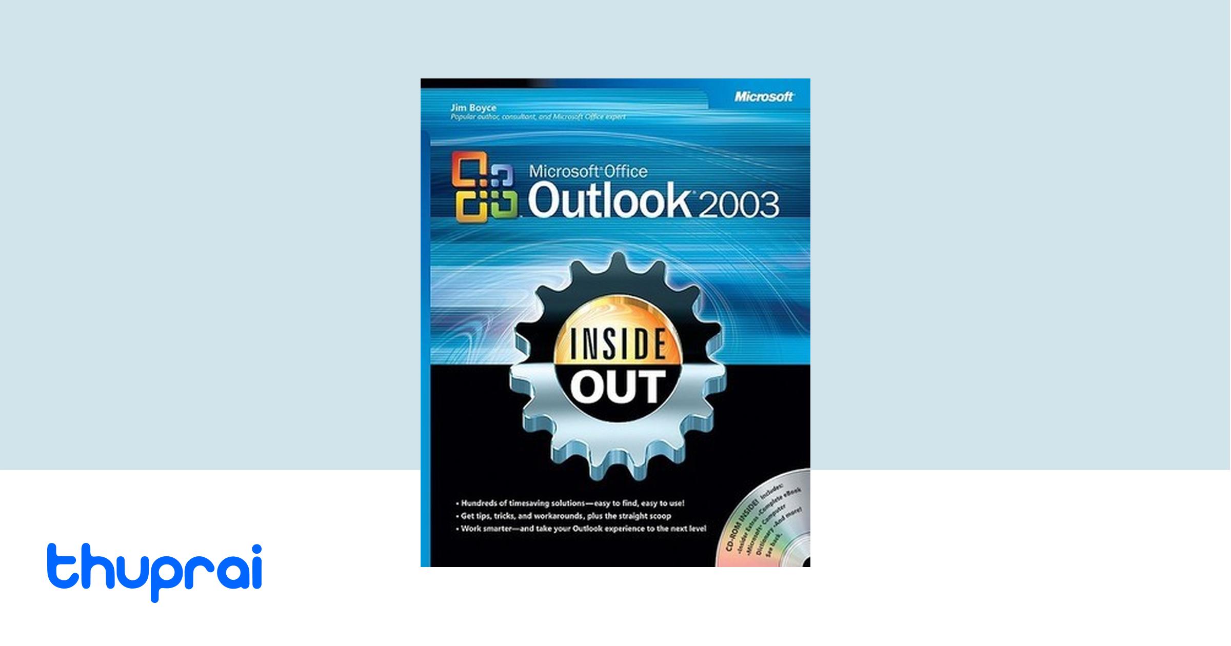 Buy Microsoft Office Outlook 2003 Inside Out in Nepal | Thuprai