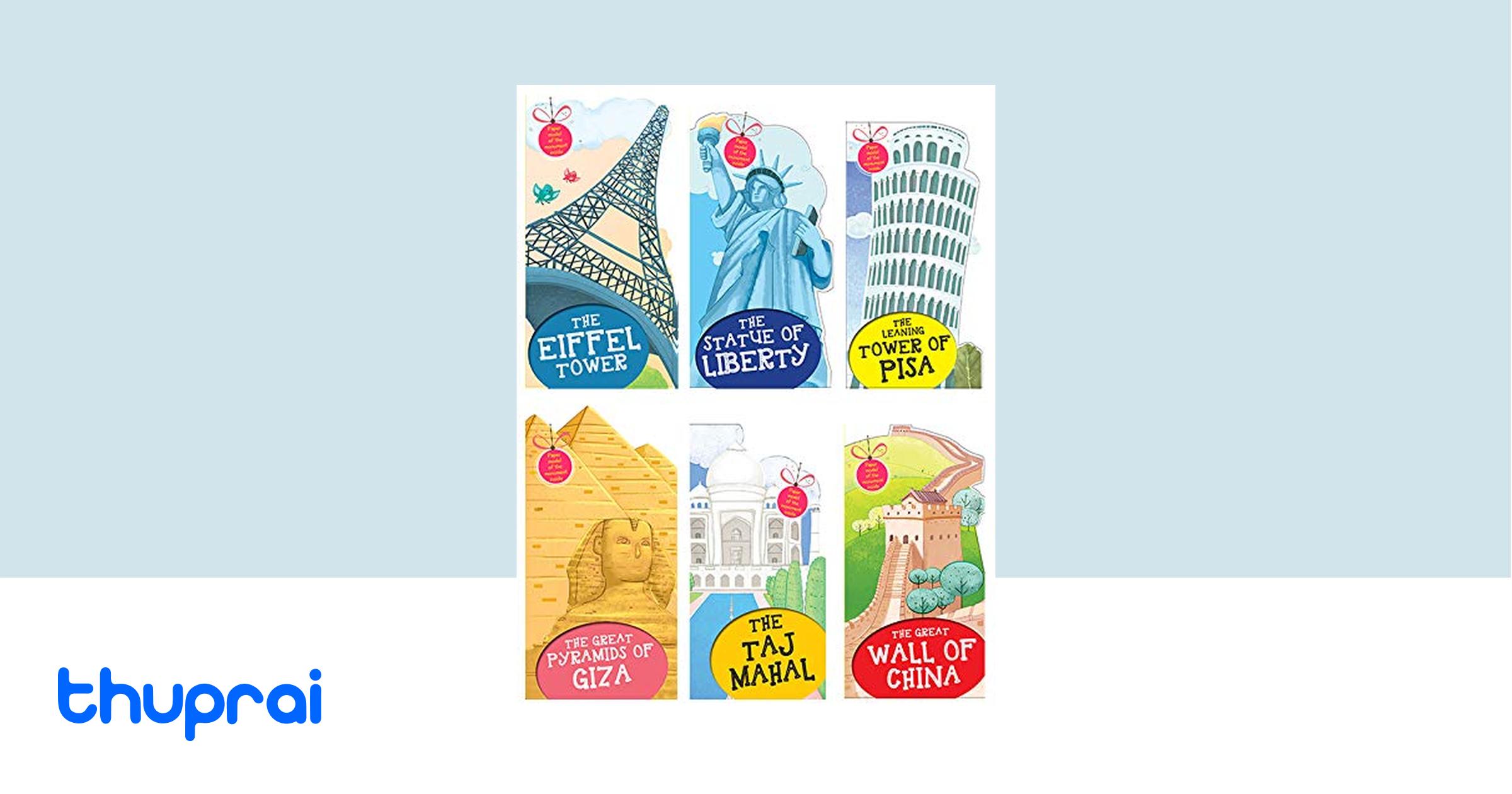 Monuments Of The World: (Cutout Books Set of 6) (STATUE OF LIBERTY ...
