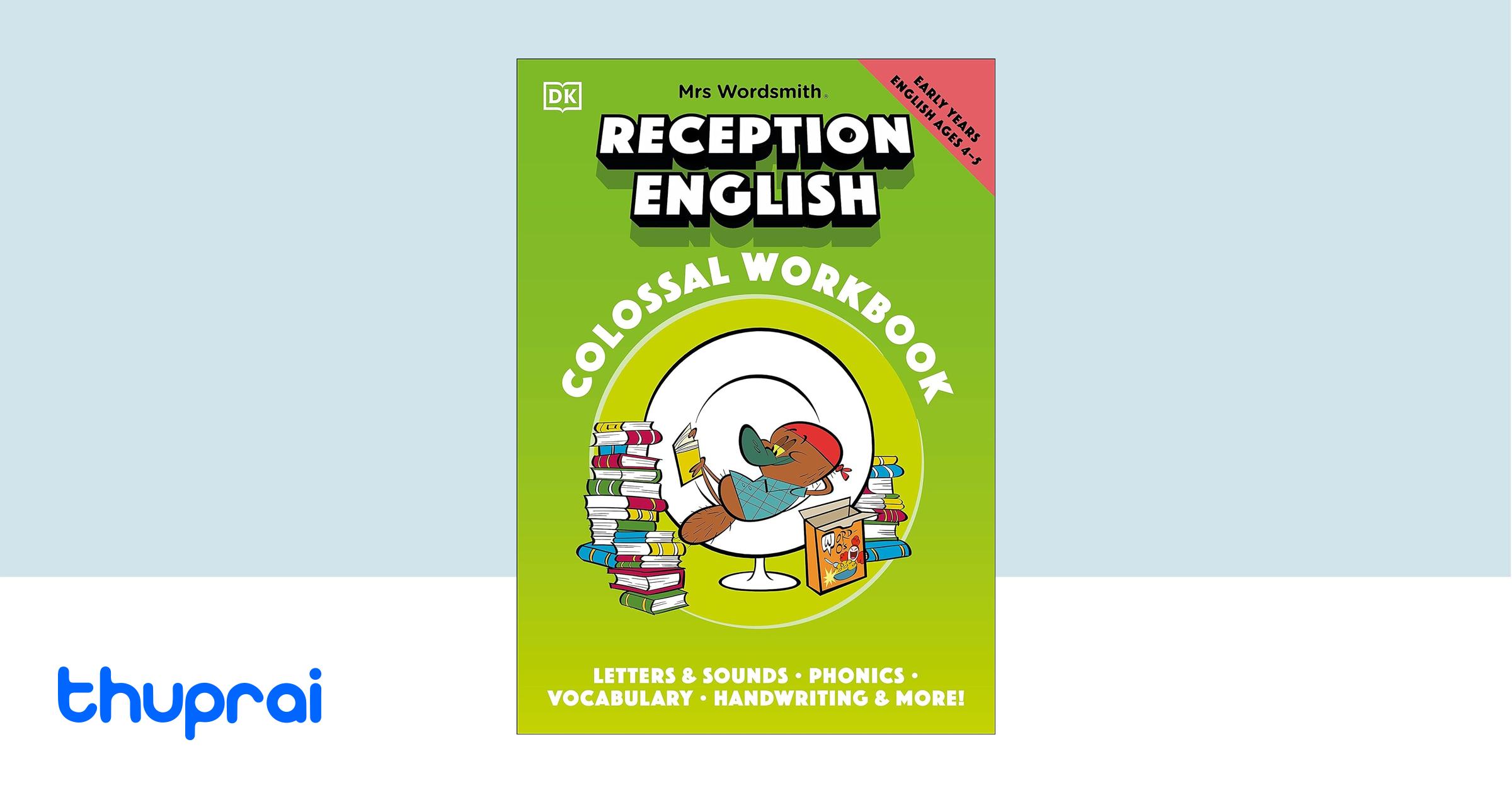 Buy Mrs Wordsmith Reception English Colossal Workbook, Ages 4-5 (Early ...