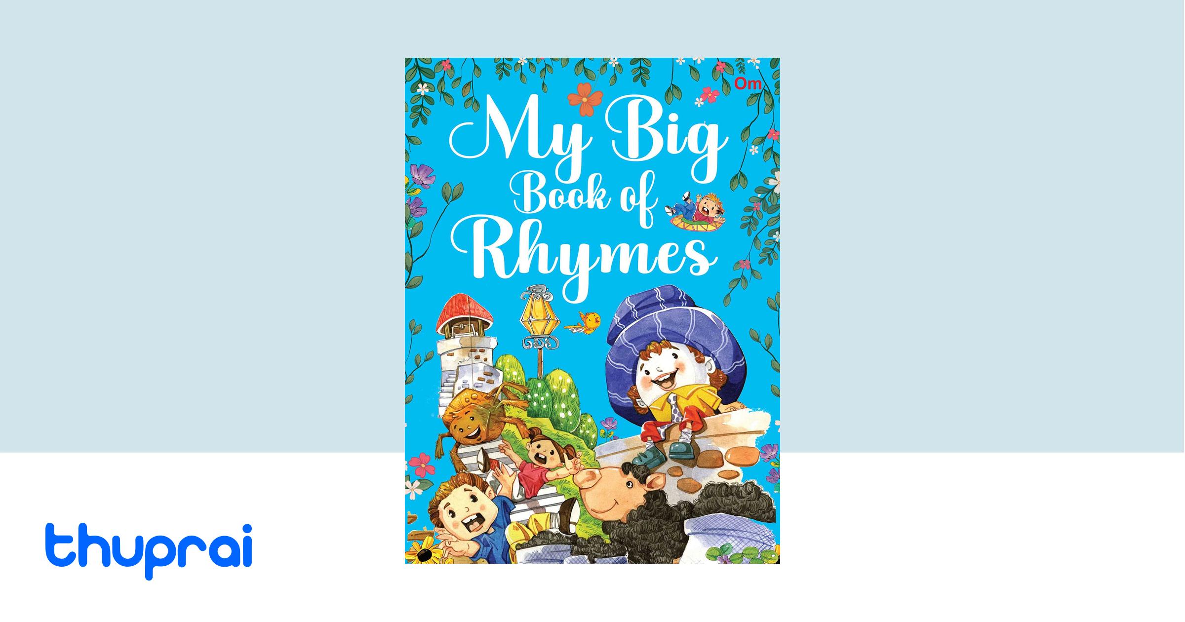 Buy My Big Book of Rhymes | 62 Colourful and Playful English Poems for ...