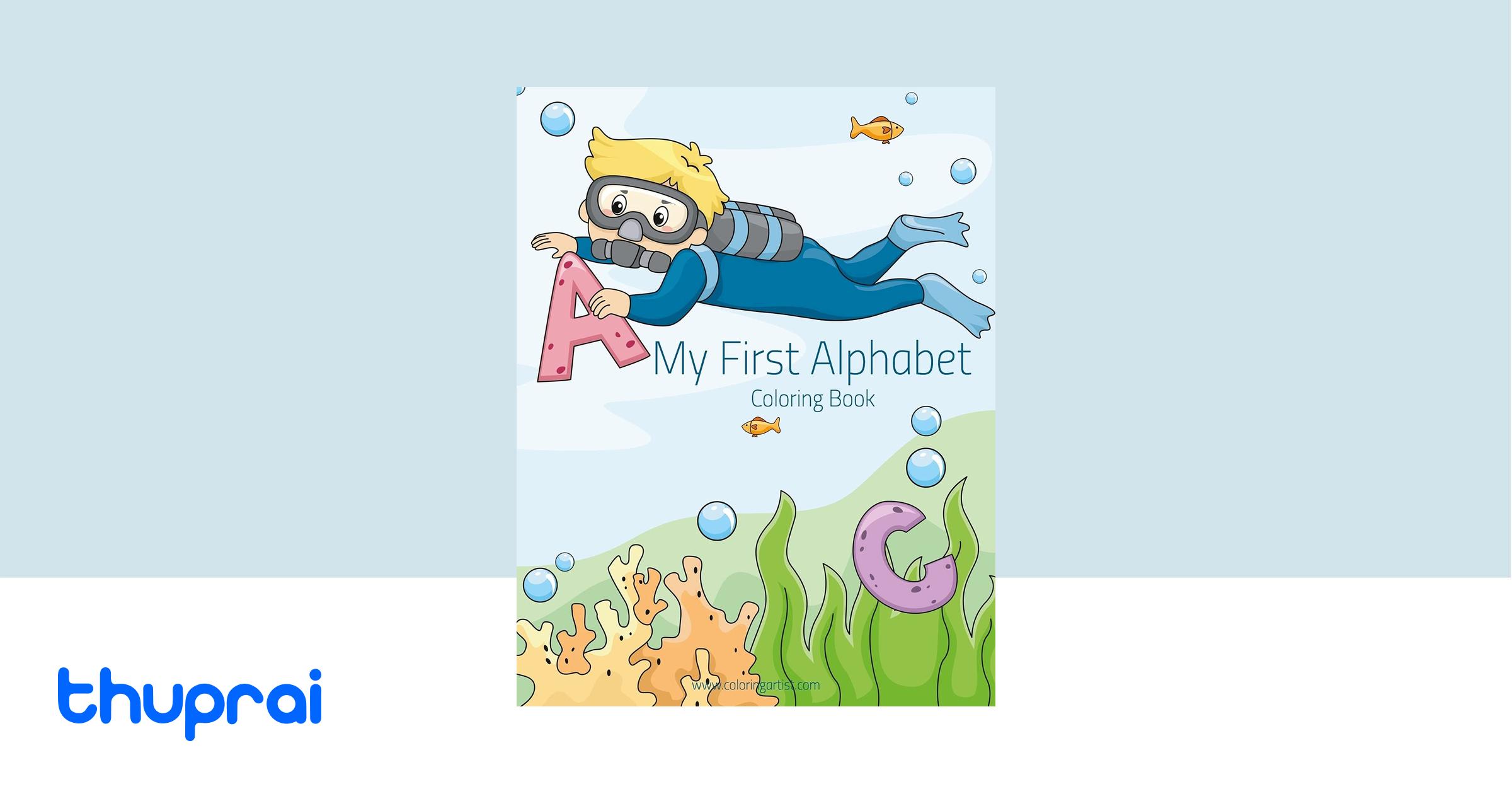 Buy My First Alphabet Coloring Book 1 in Nepal | Thuprai